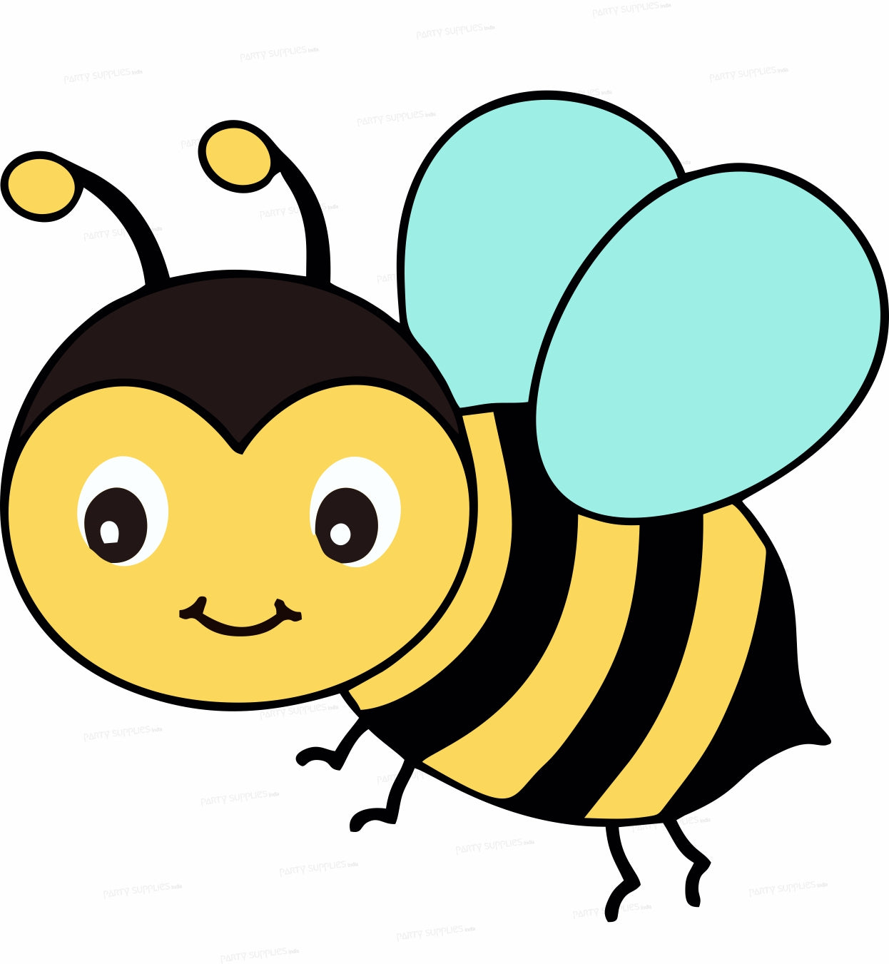 Bumble Bee Theme Cutout - 08 | Birthday party decoration online – Party ...