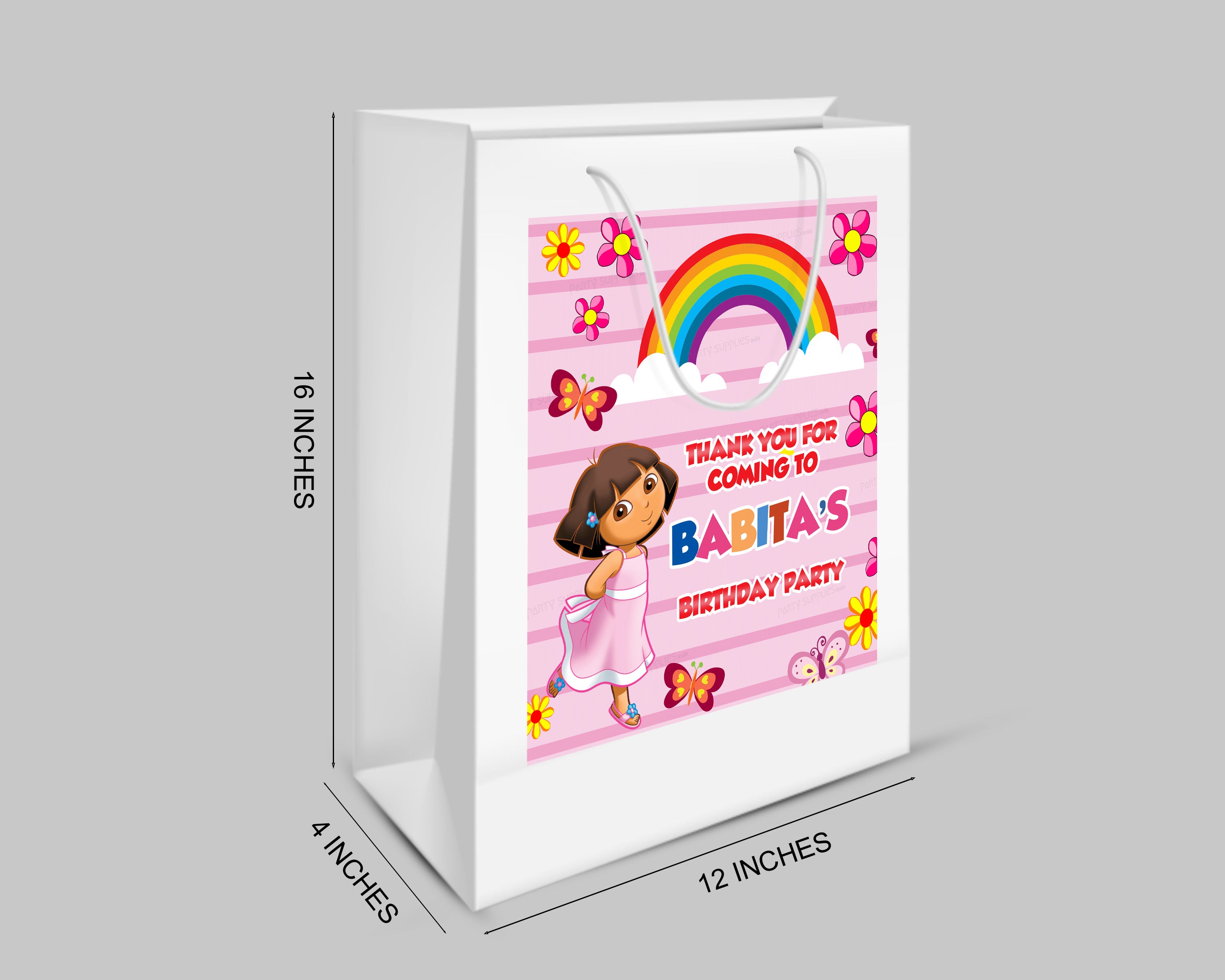 Dora The Explorer Theme Oversized Return Gift Bag | Birthday Party Kit ...