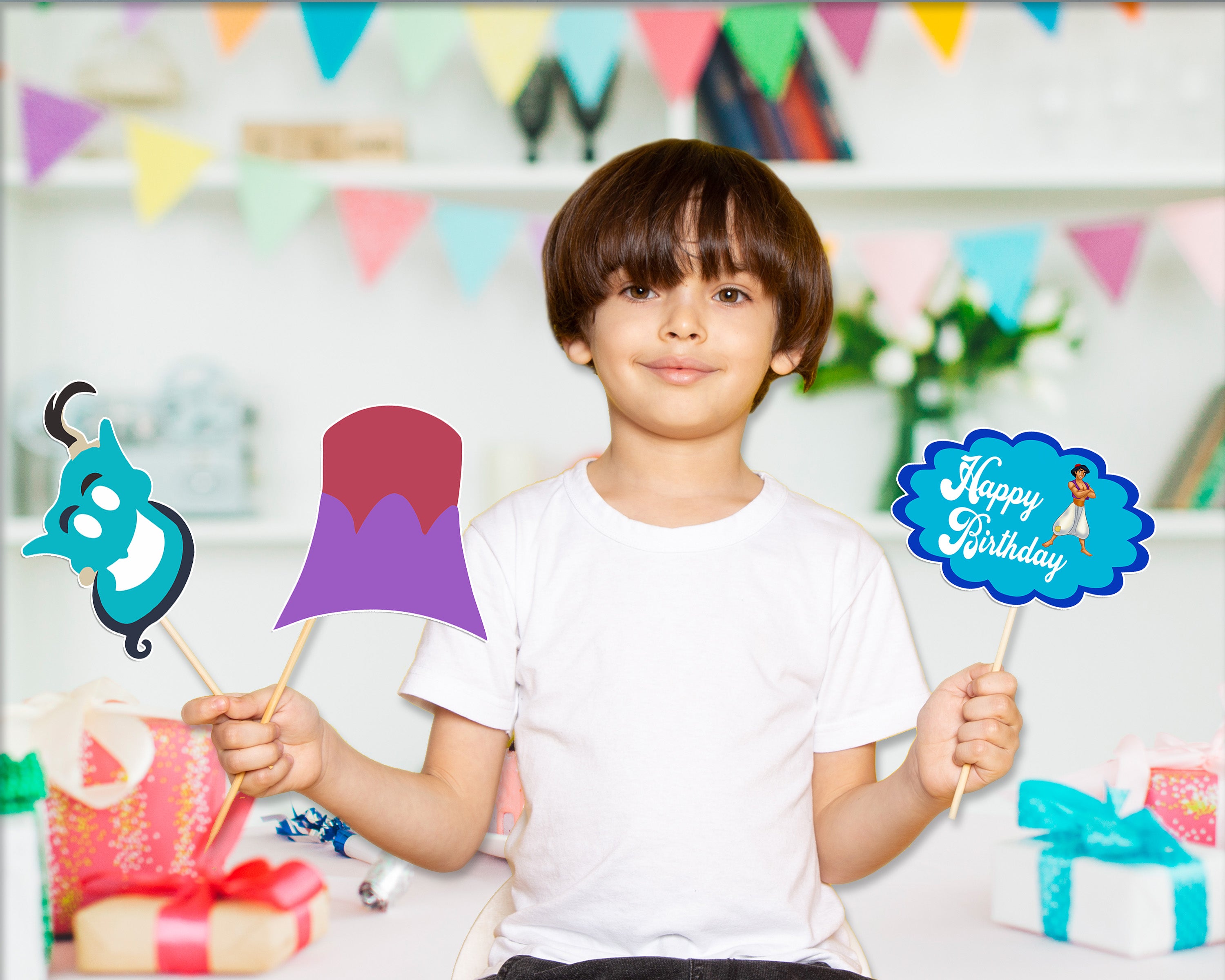 Aladdin Theme Props | Customized Birthday Party Supplies Online – Party ...