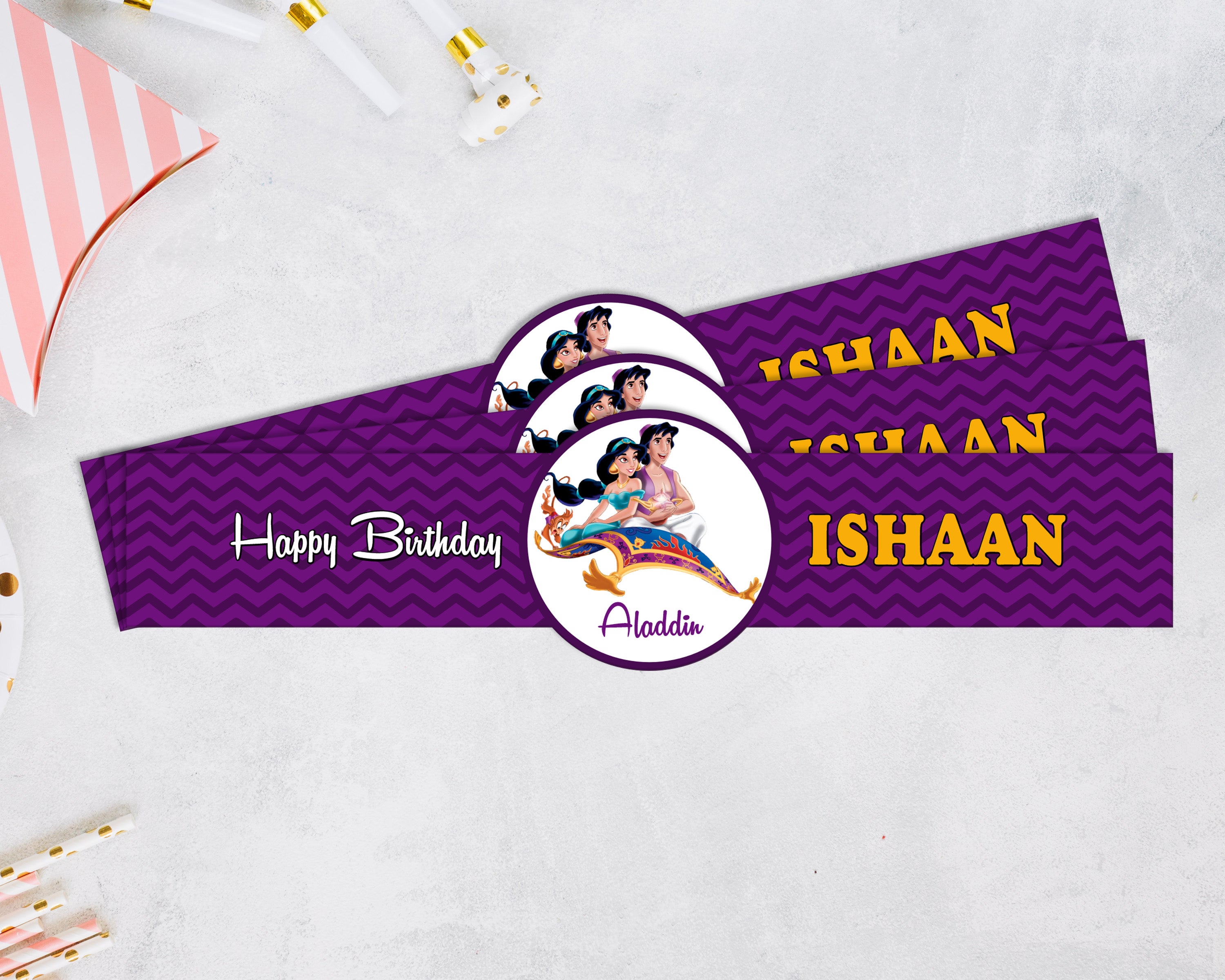 Aladdin Theme Hand Band | Birthday planning ideas party supplies ...