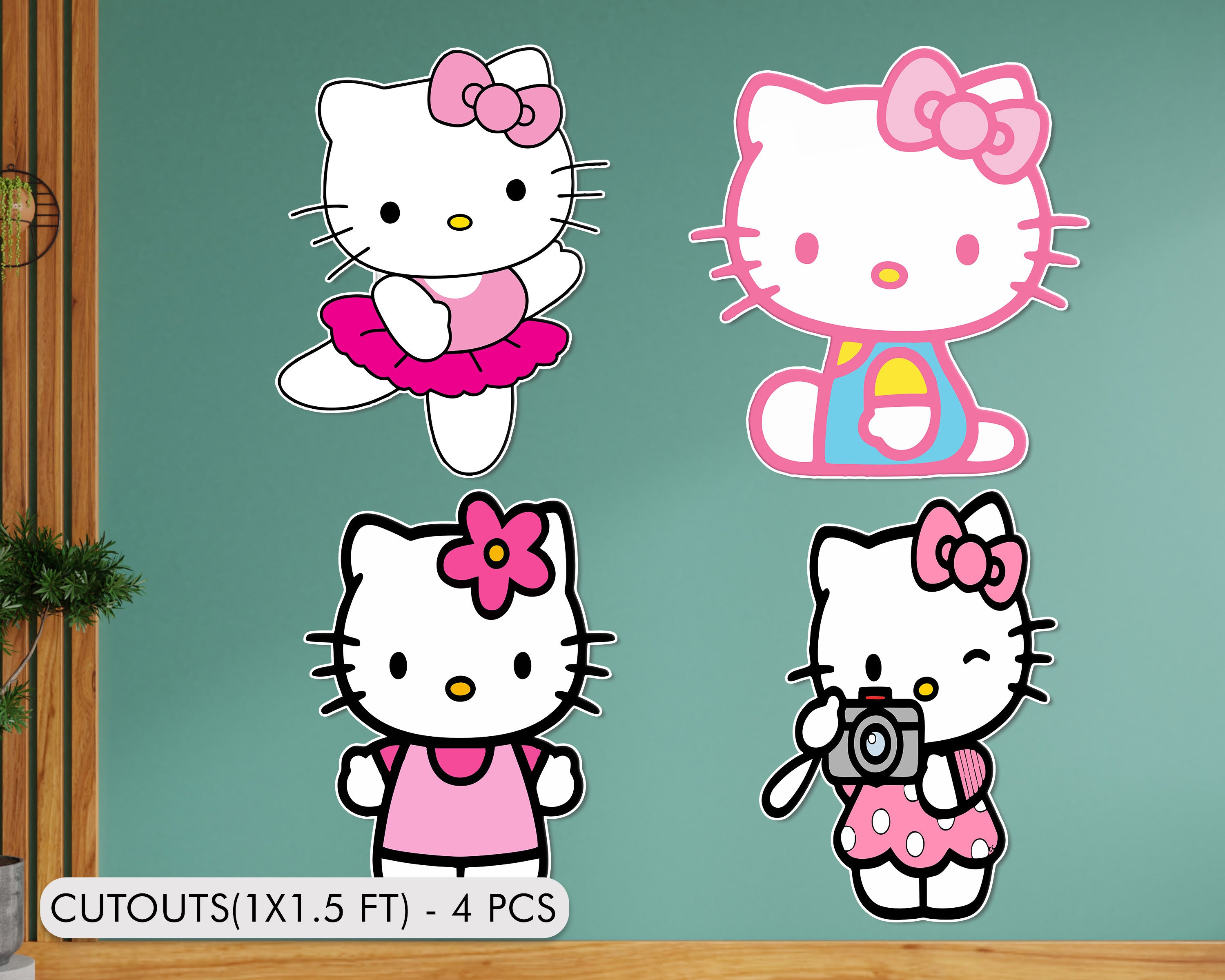 Hello Kitty Personalized Theme Combo Kits for Birthdays | Theme Kits ...