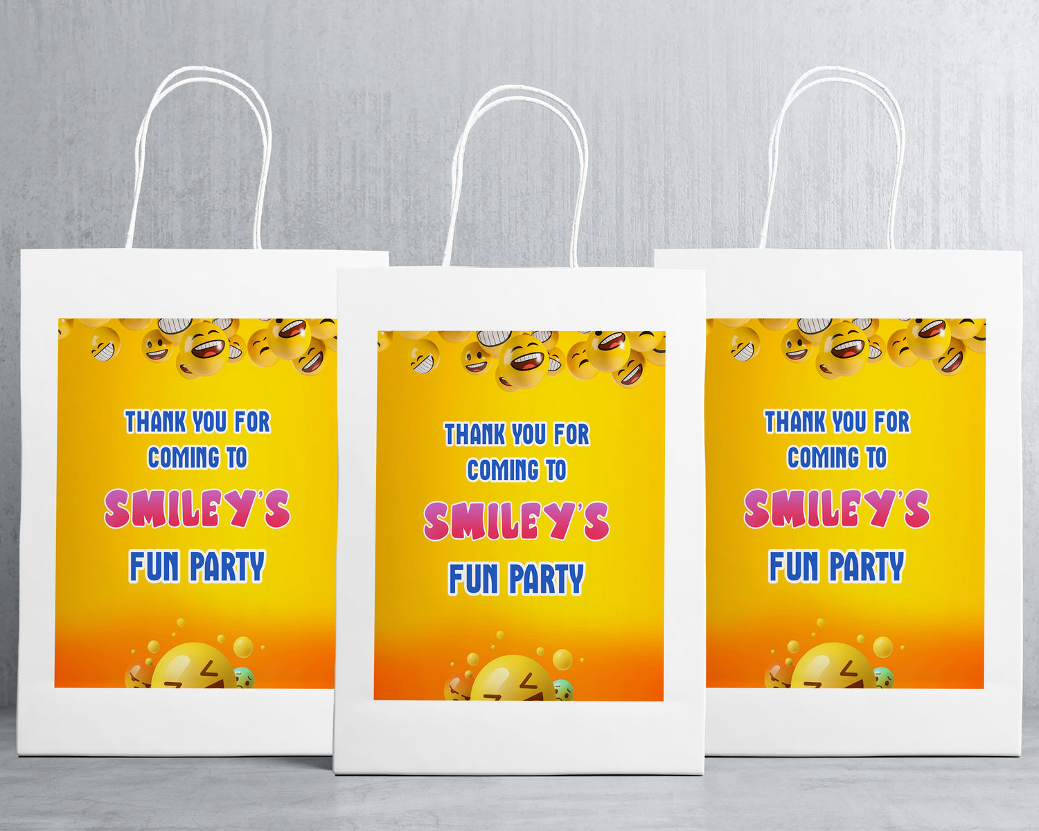 Emoji Theme Oversized Return Gift Bag | party supplies decorations ...
