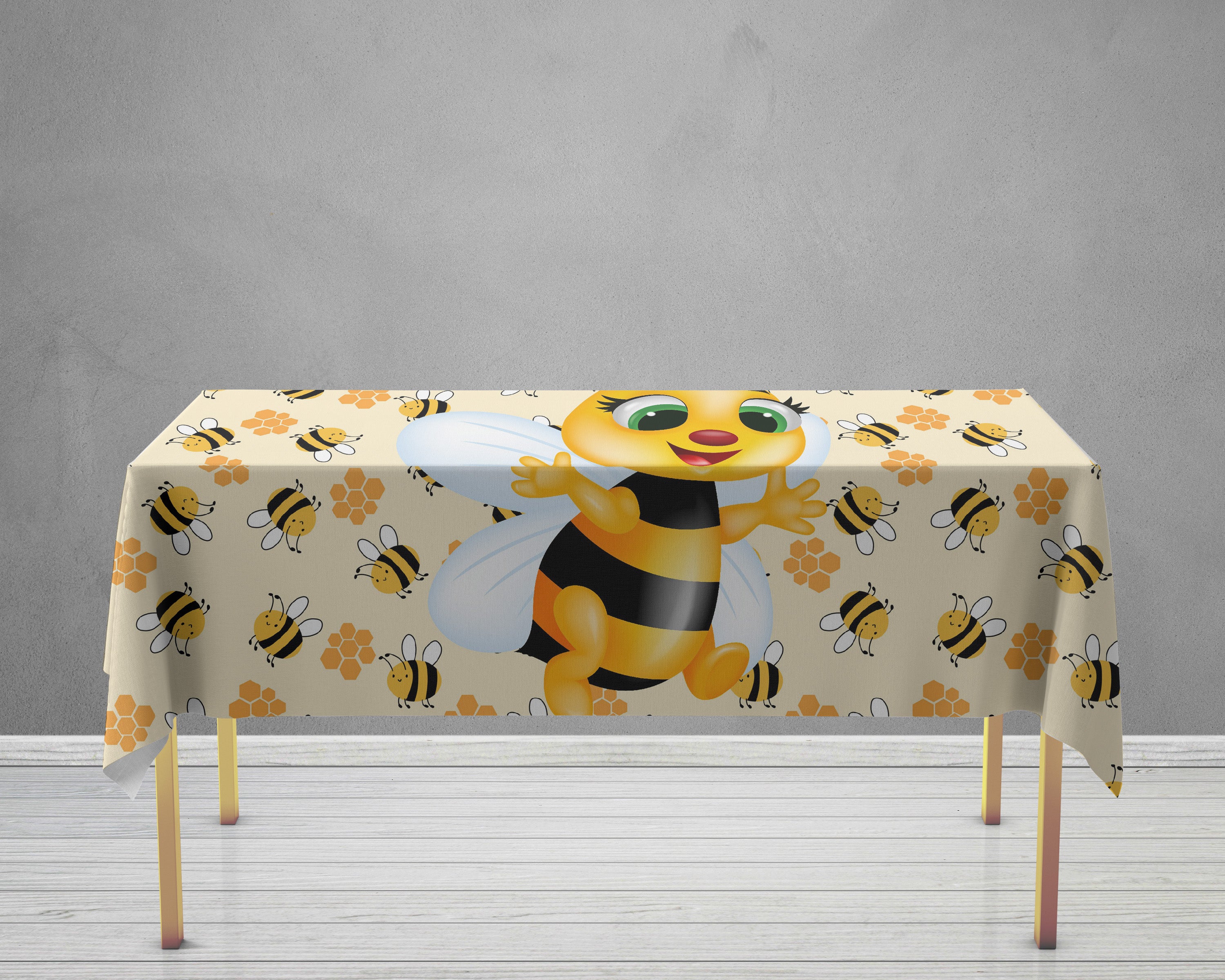 Bumble Bee Theme Cake Tablecover | Birthday Party supplies – Party ...