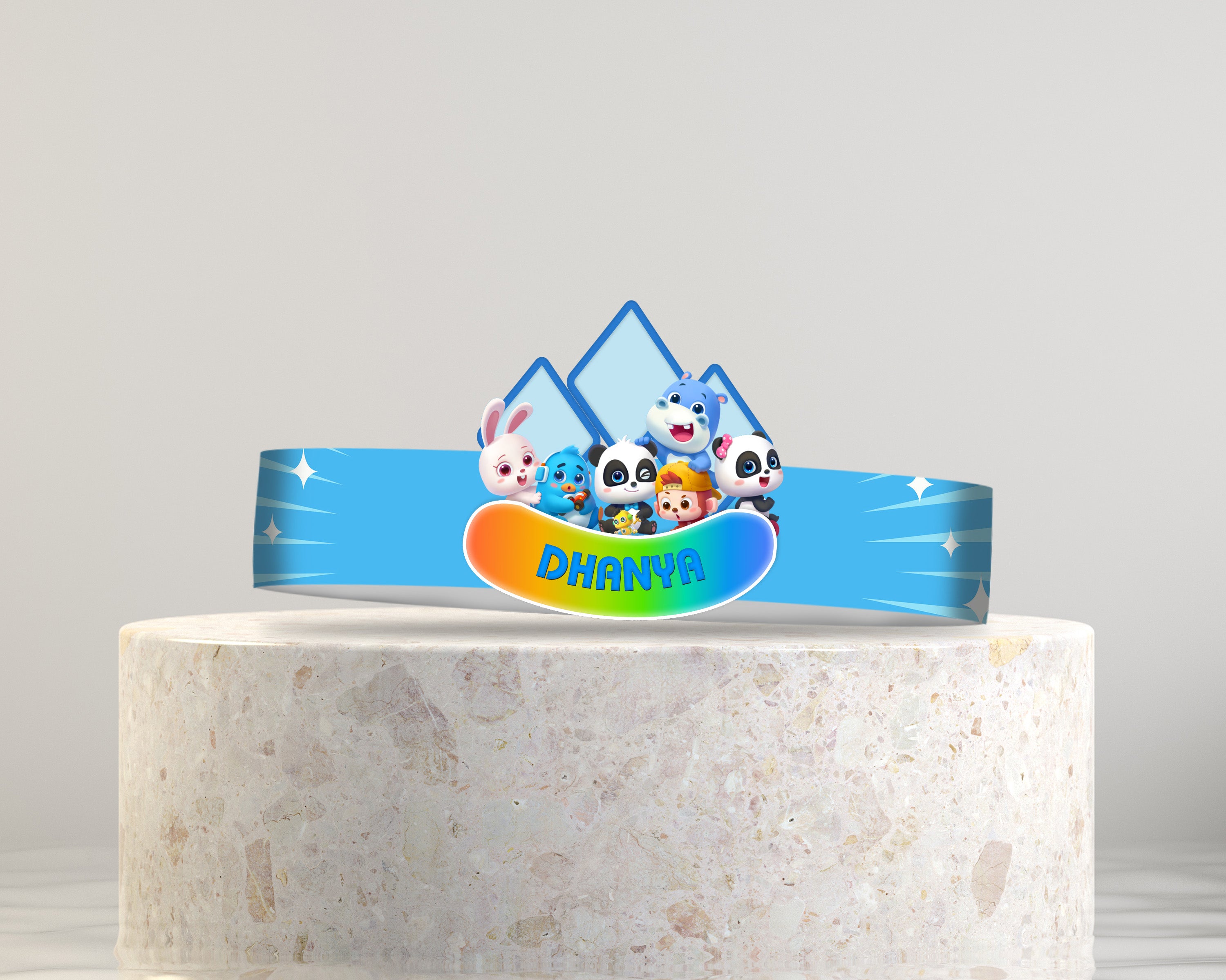 Baby Bus Theme Crown Hat | Birthday Party Combo Kits with Baby – Party ...