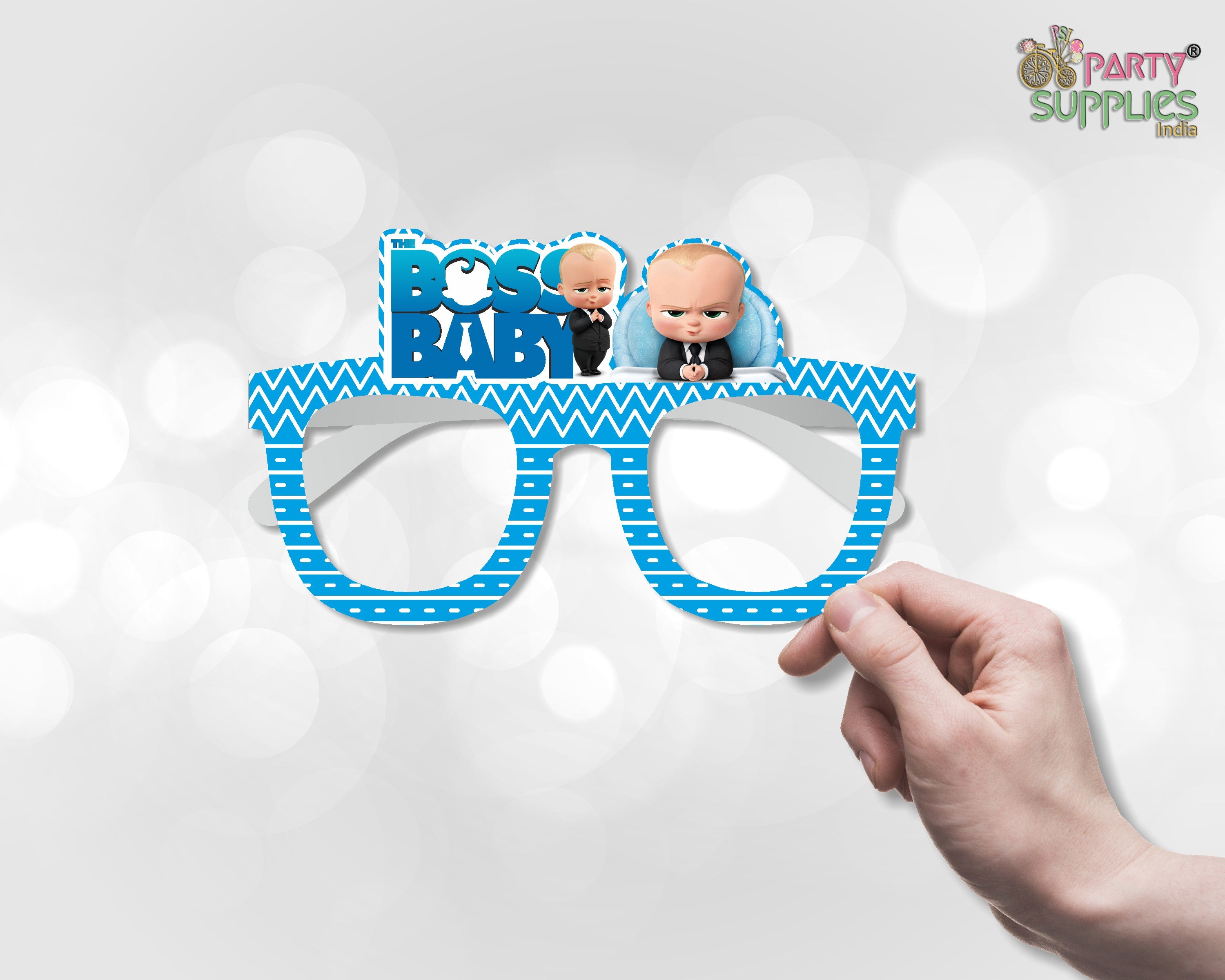 Boss Baby theme Birthday Party glasses | Birthday Party Combo Kits ...