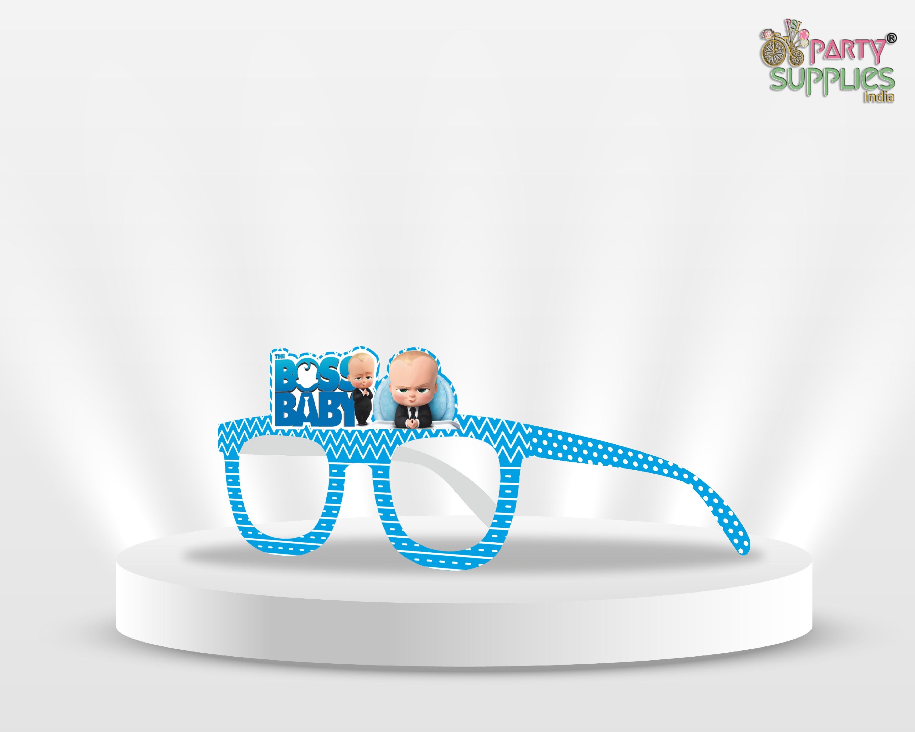 Boss Baby theme Birthday Party glasses | Birthday Party Combo Kits ...