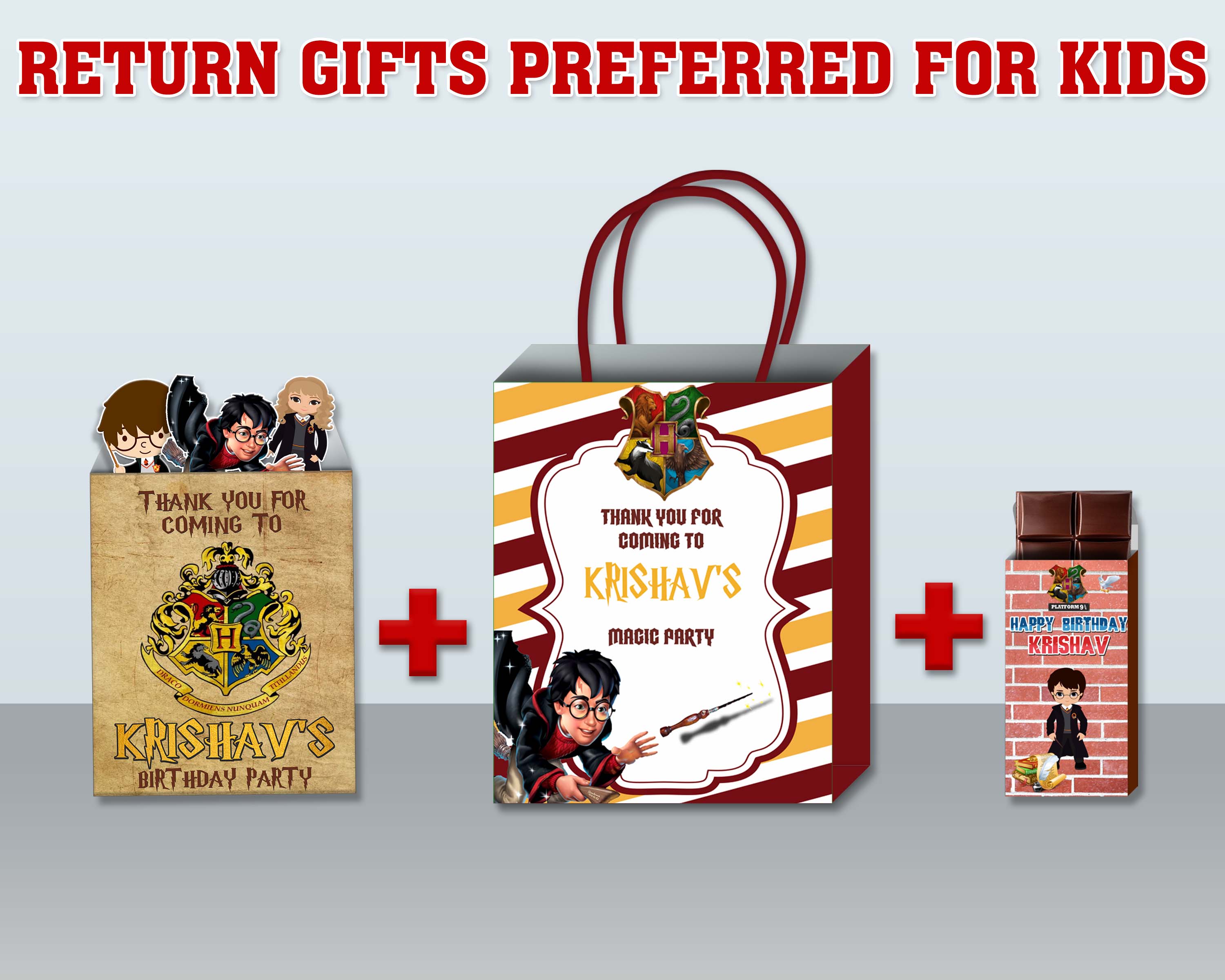 Harry Potter Theme Return Gift Combo | Return Gift – Party Supplies India