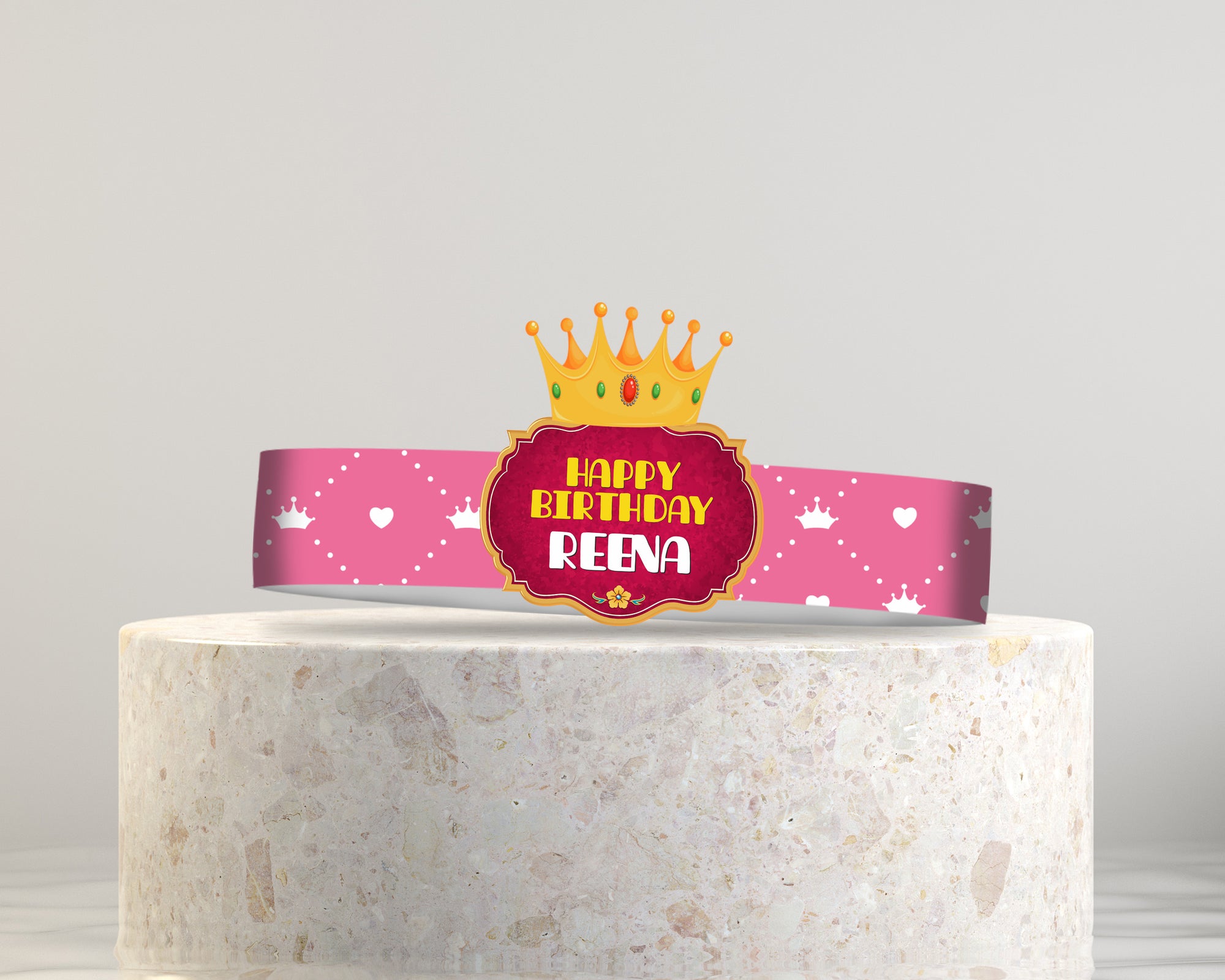 Princess Theme Crown Hat | Personalized Birthday Party Favors – Party ...