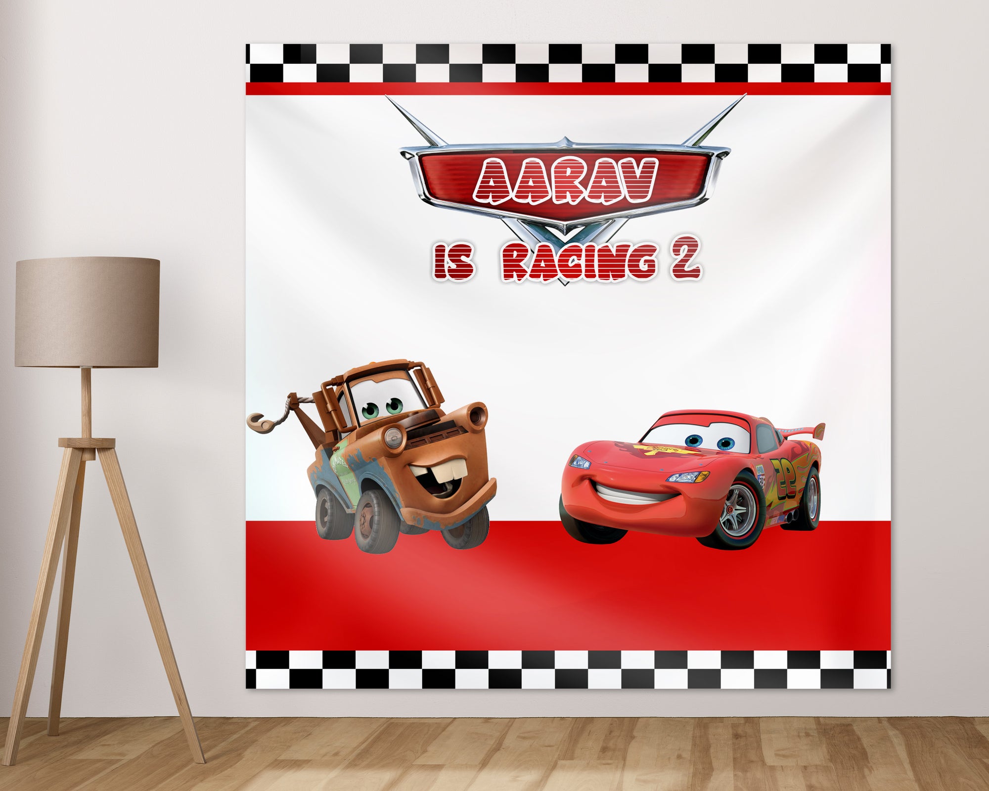Car Theme Square Backdrop | Party supplies online – Party Supplies India