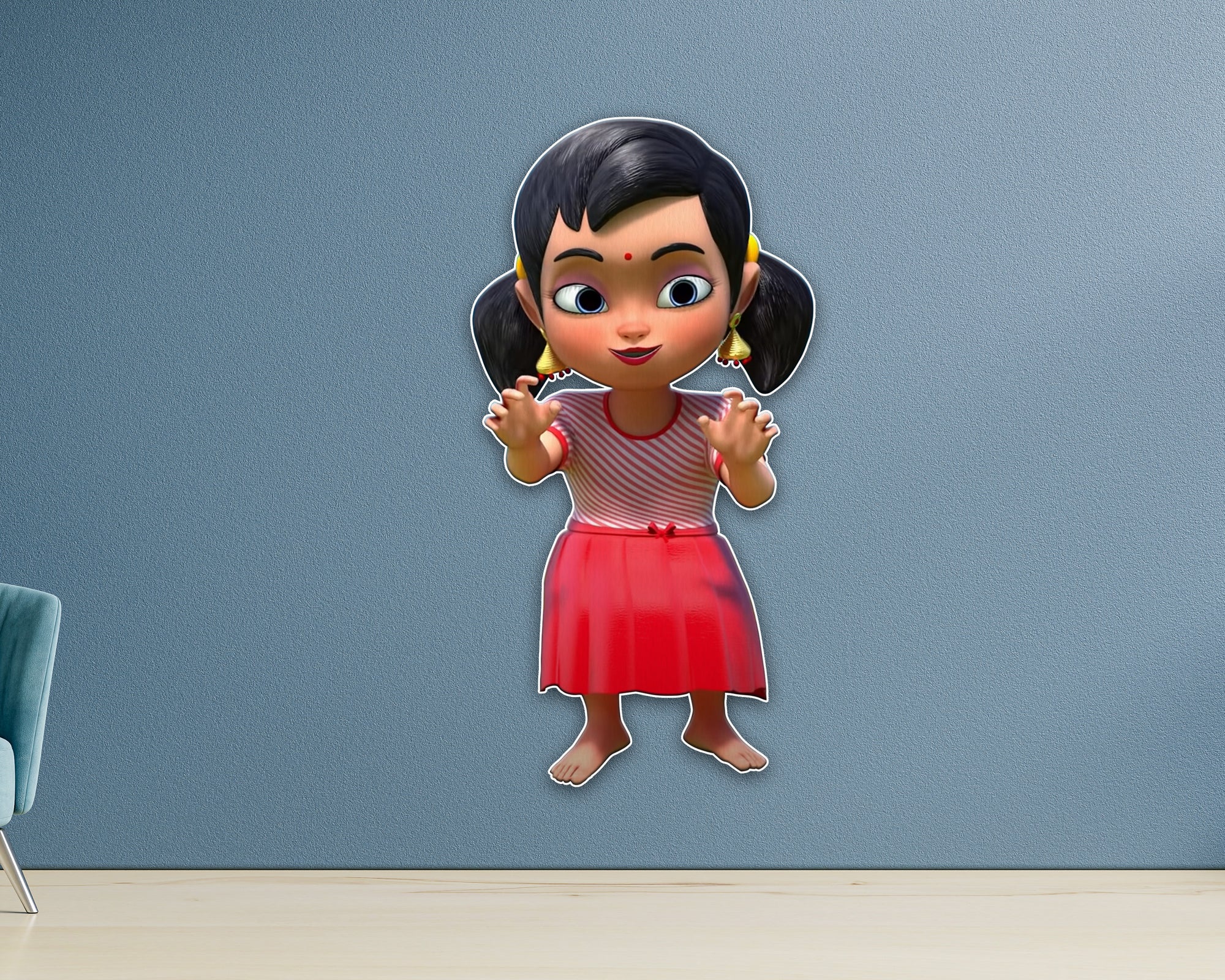 Chutti Kannamma Theme Cutout -01 | Birthday Party Combo Kits – Party ...