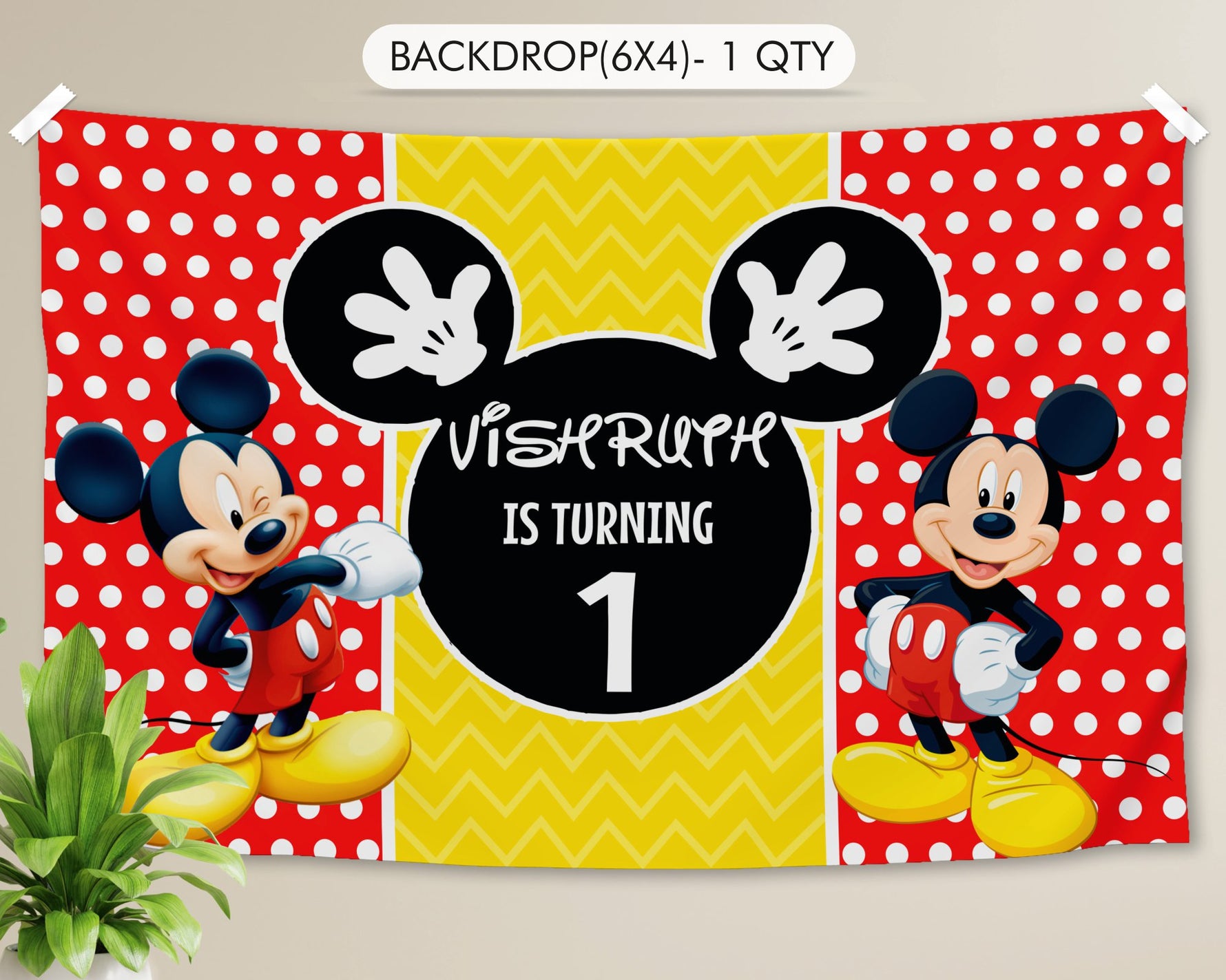 Mickey Mouse Theme Exclusive Kit | Party Supplies India Online
