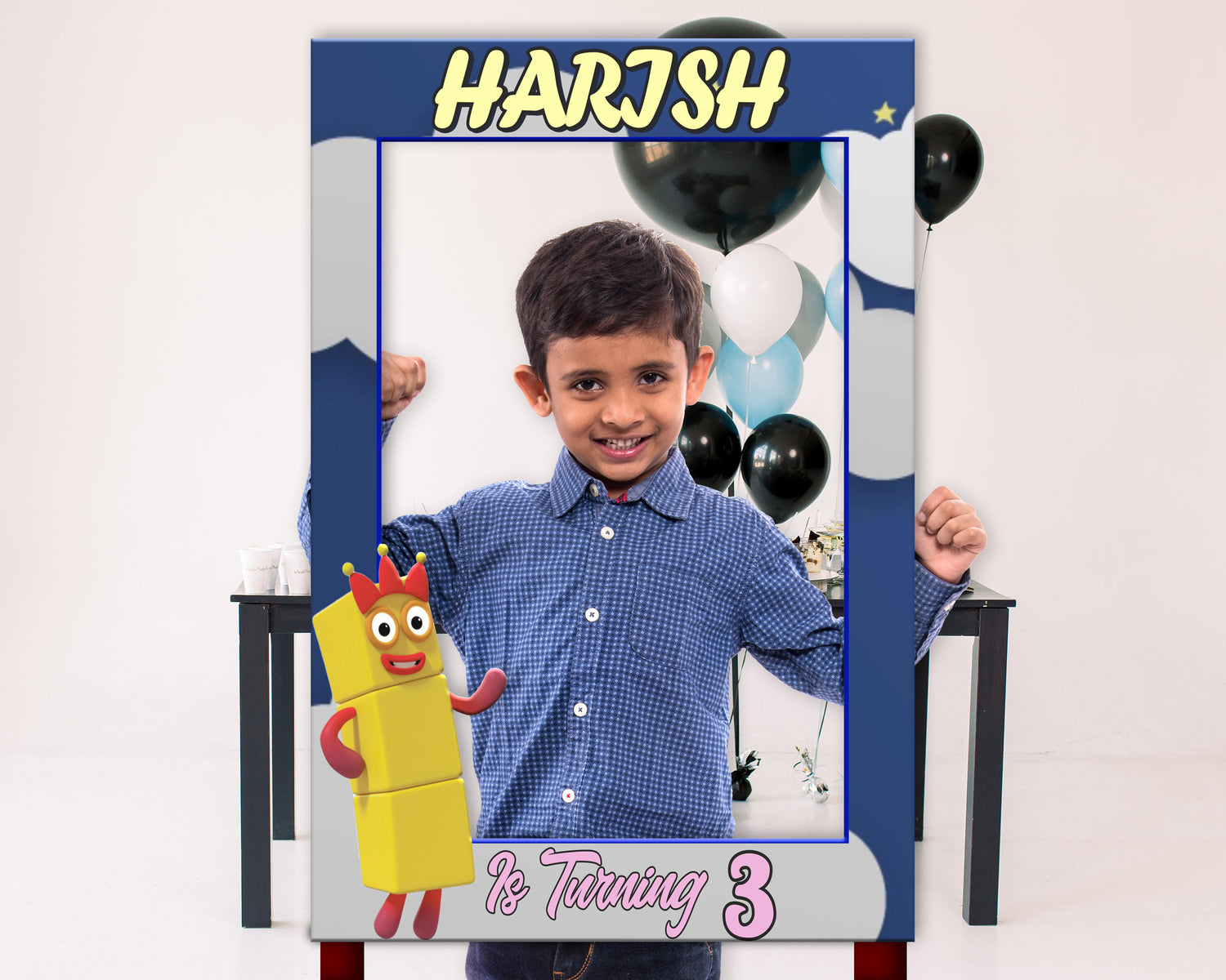 Number Blocks Theme PhotoBooth | Kids birthday party – Party Supplies India