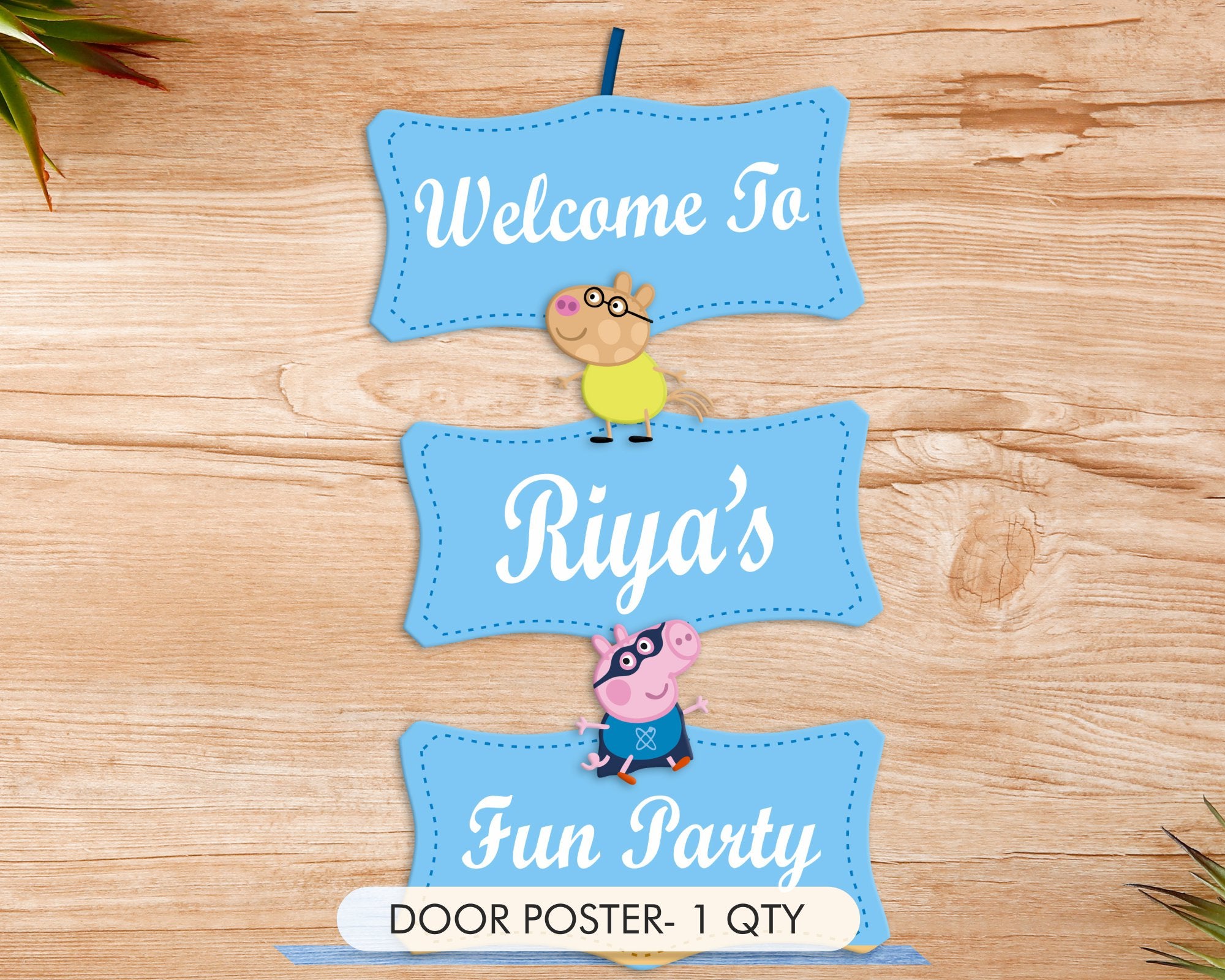 Peppa Pig Boy Theme Exclusive Kit | Party Supplies Kit Online – Party ...