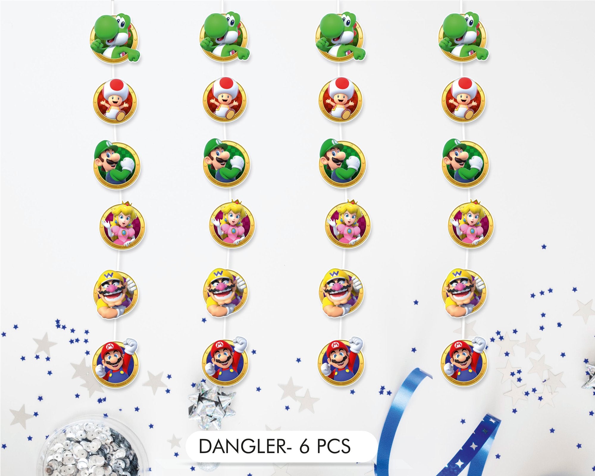 Super Mario Theme Classic Combo Kit | Personalized party supplies ...