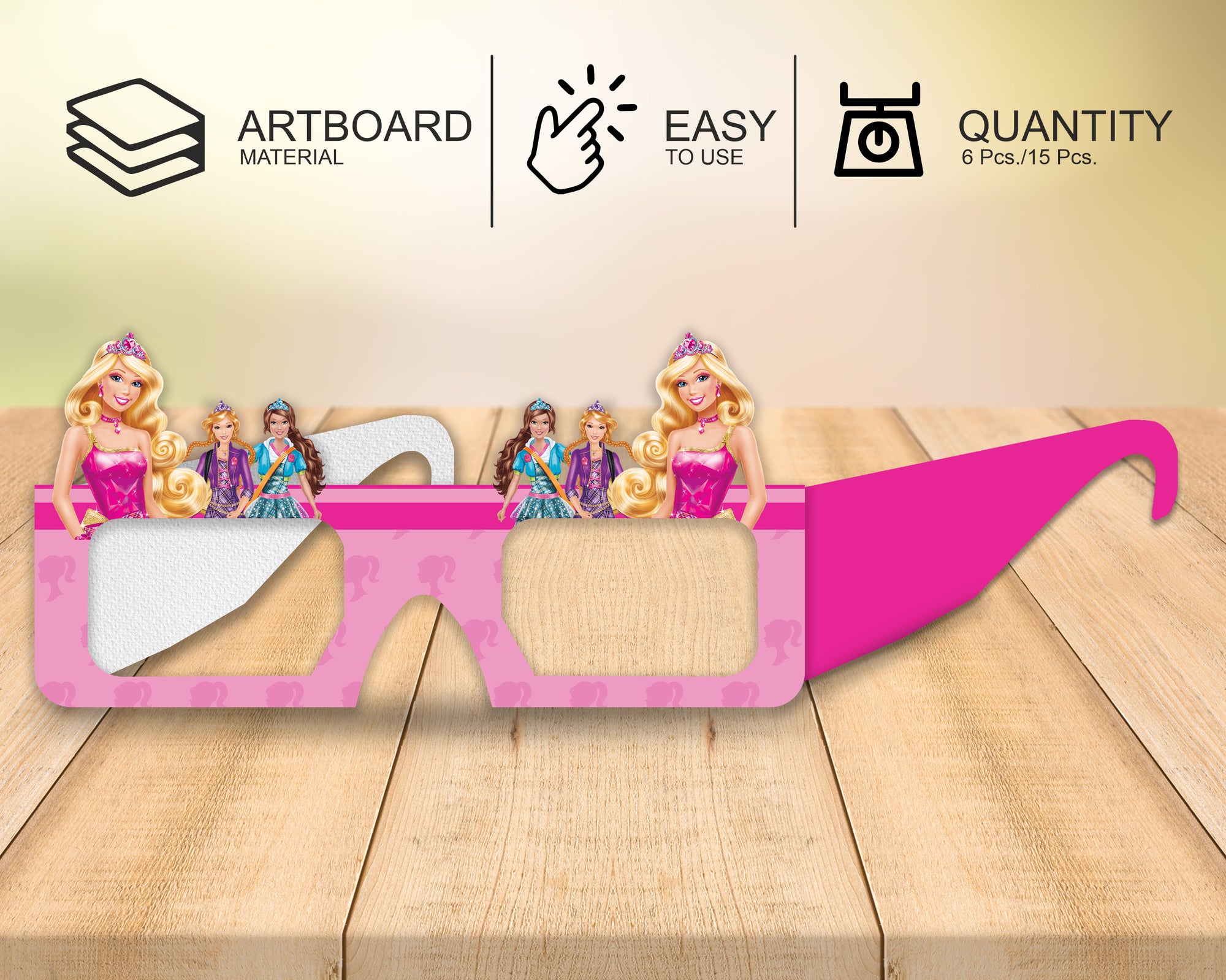 Barbie Theme Birthday Party Glasses | Birthday Planning Ideas – Party ...