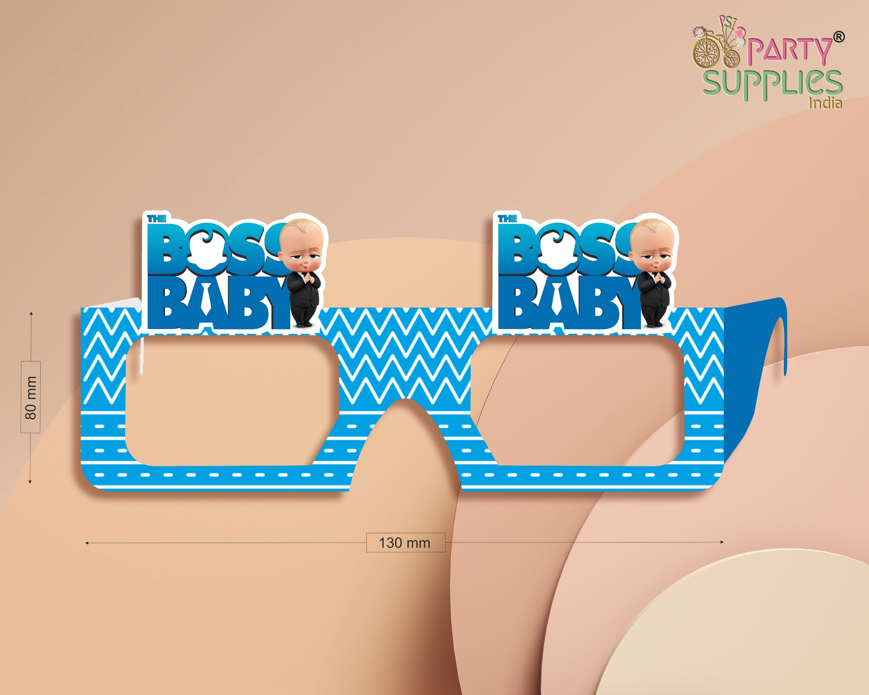 Boss Baby theme Birthday Party glasses | Birthday Party Combo Kits ...
