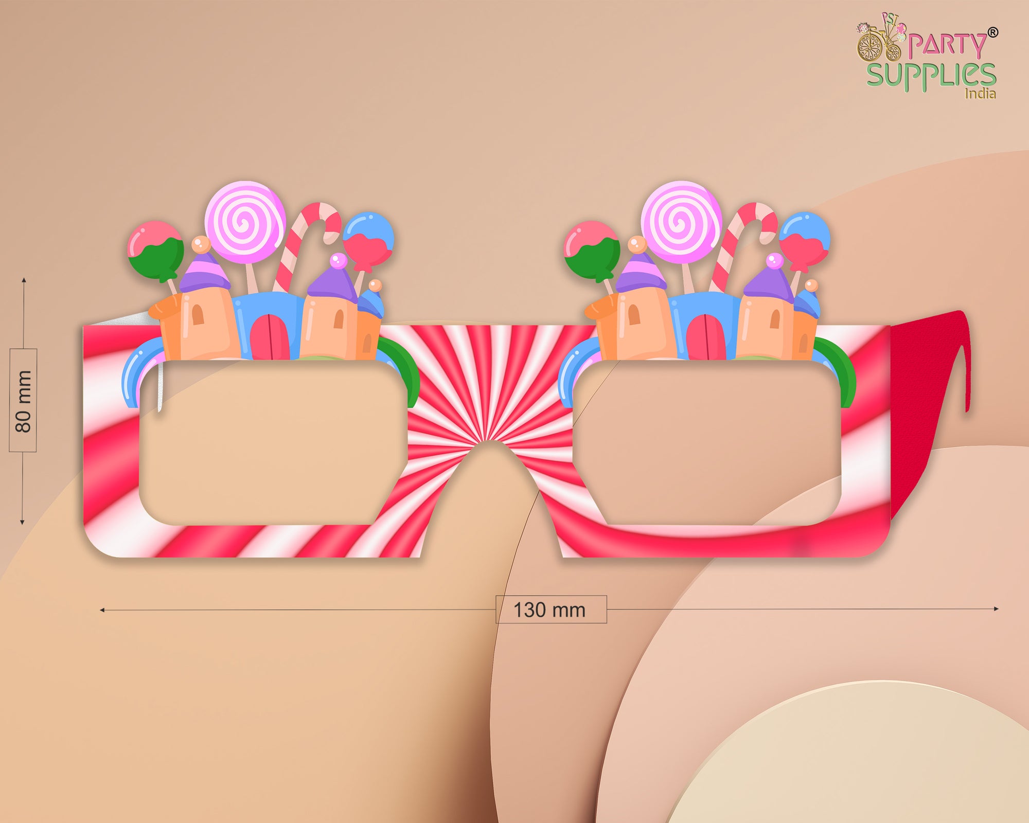 Candy theme Birthday Party glasses | Birthday Party Combo Kits – Party ...
