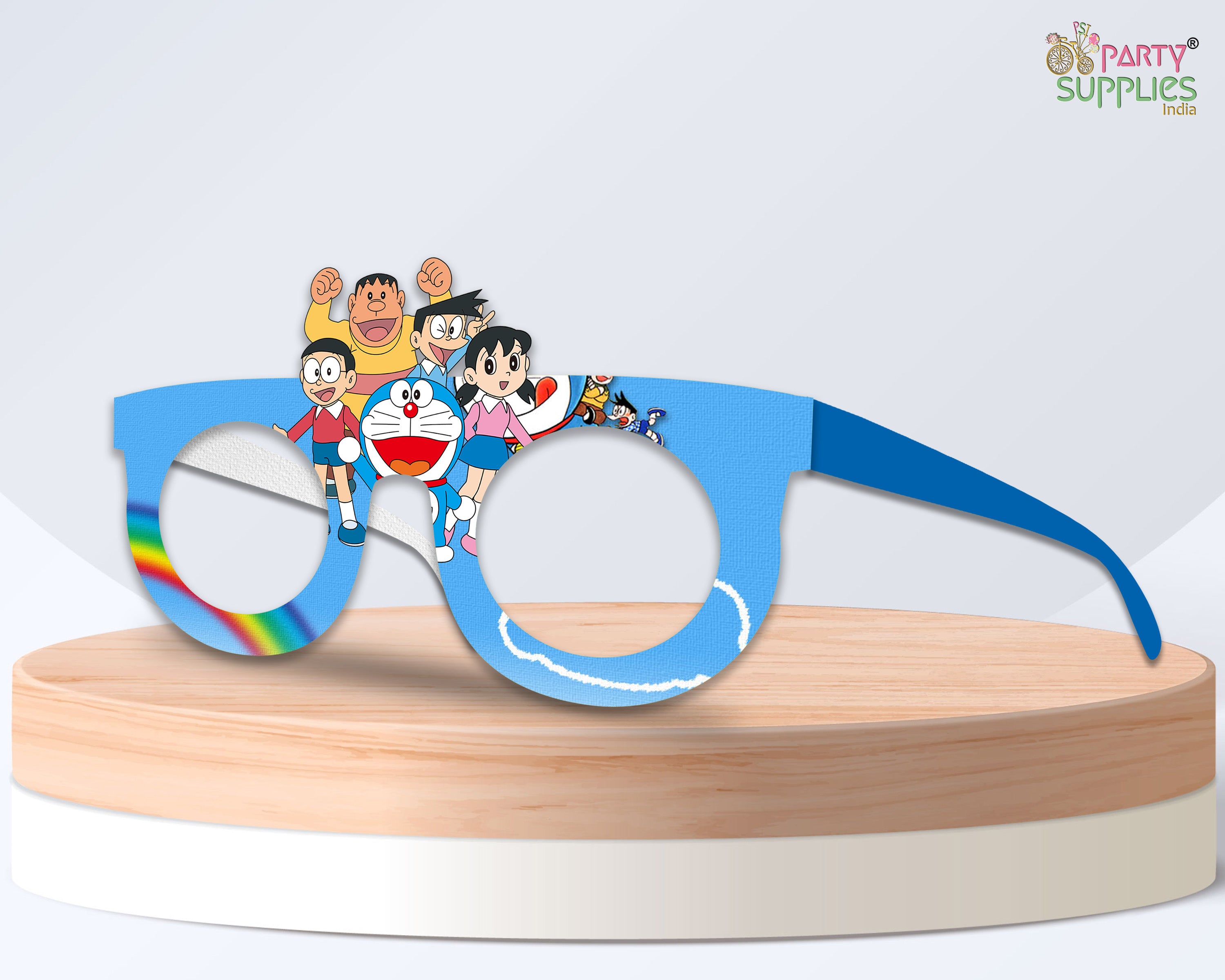 Doremon Theme Birthday Party glasses | Customized Party Supplies ...