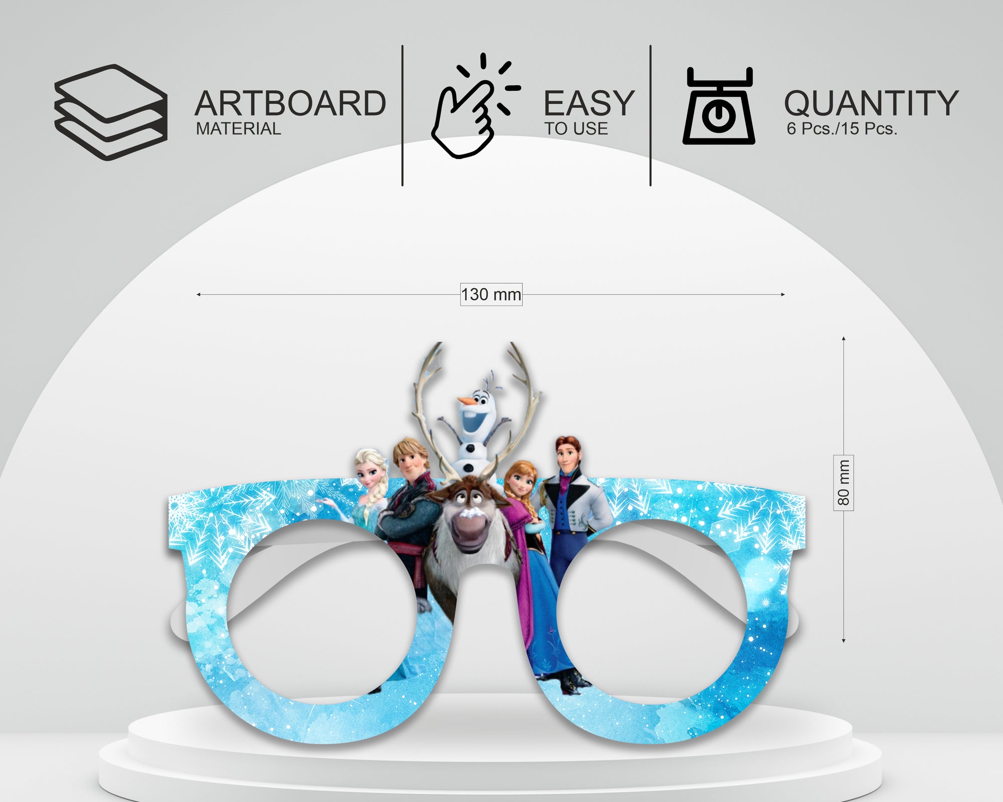 Frozen Theme Birthday Party Glasses | Birthday Party Supplies – Party ...