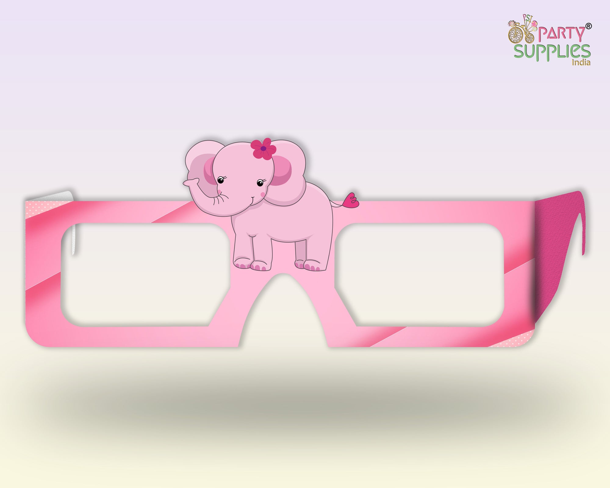 Pink Elephant theme Birthday Party glasses | Birthday Party Decor ...