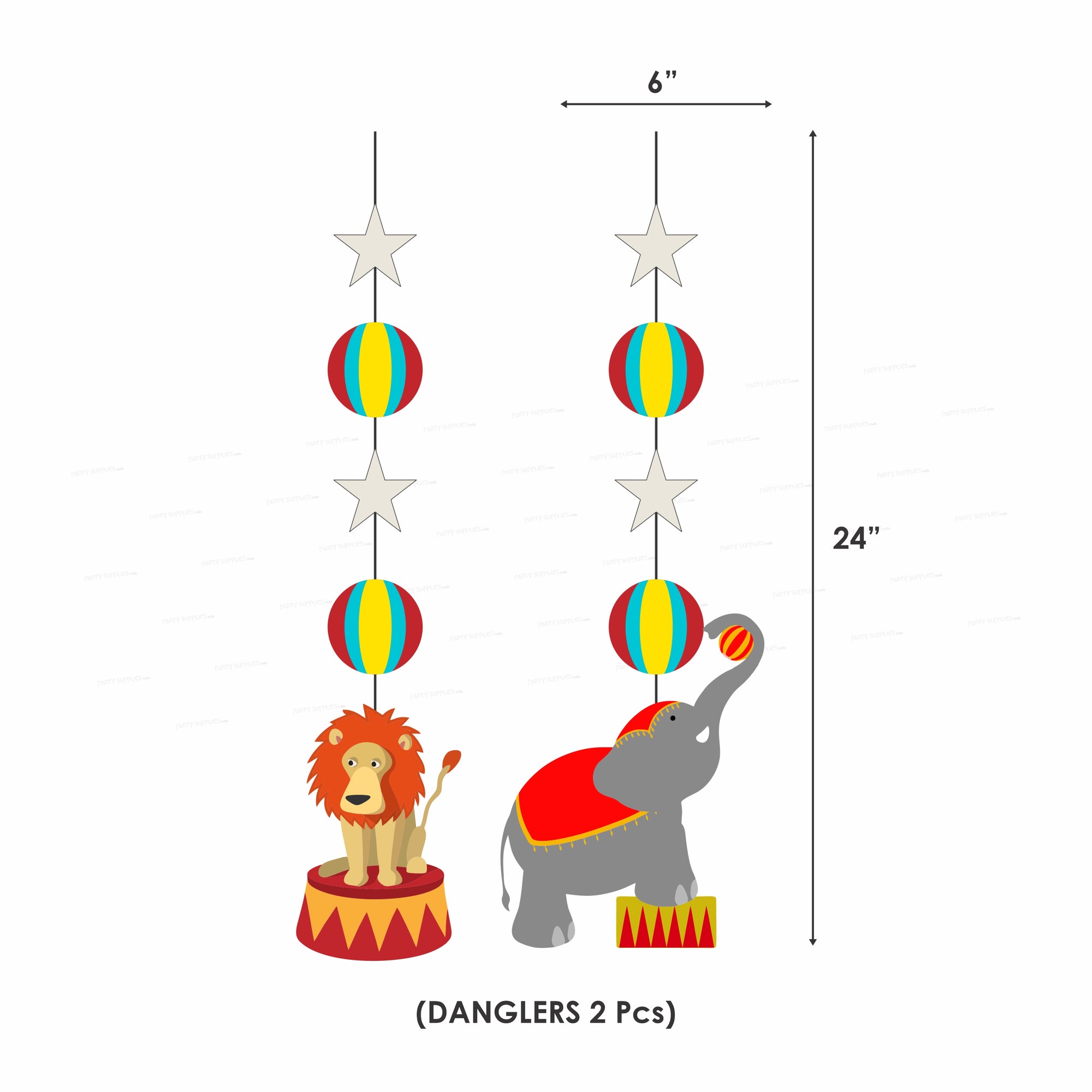 Circus Theme Exclusive Kit | Birthday Party Decorations Online – Party ...