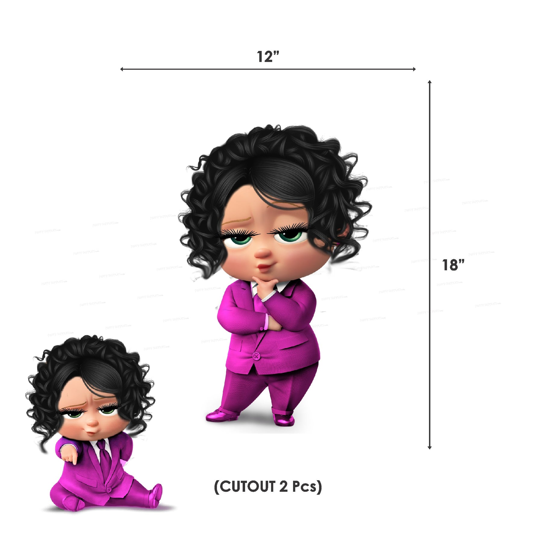 Lady Boss Baby Theme Exclusive Kit | Birthday Party Supplies Online ...
