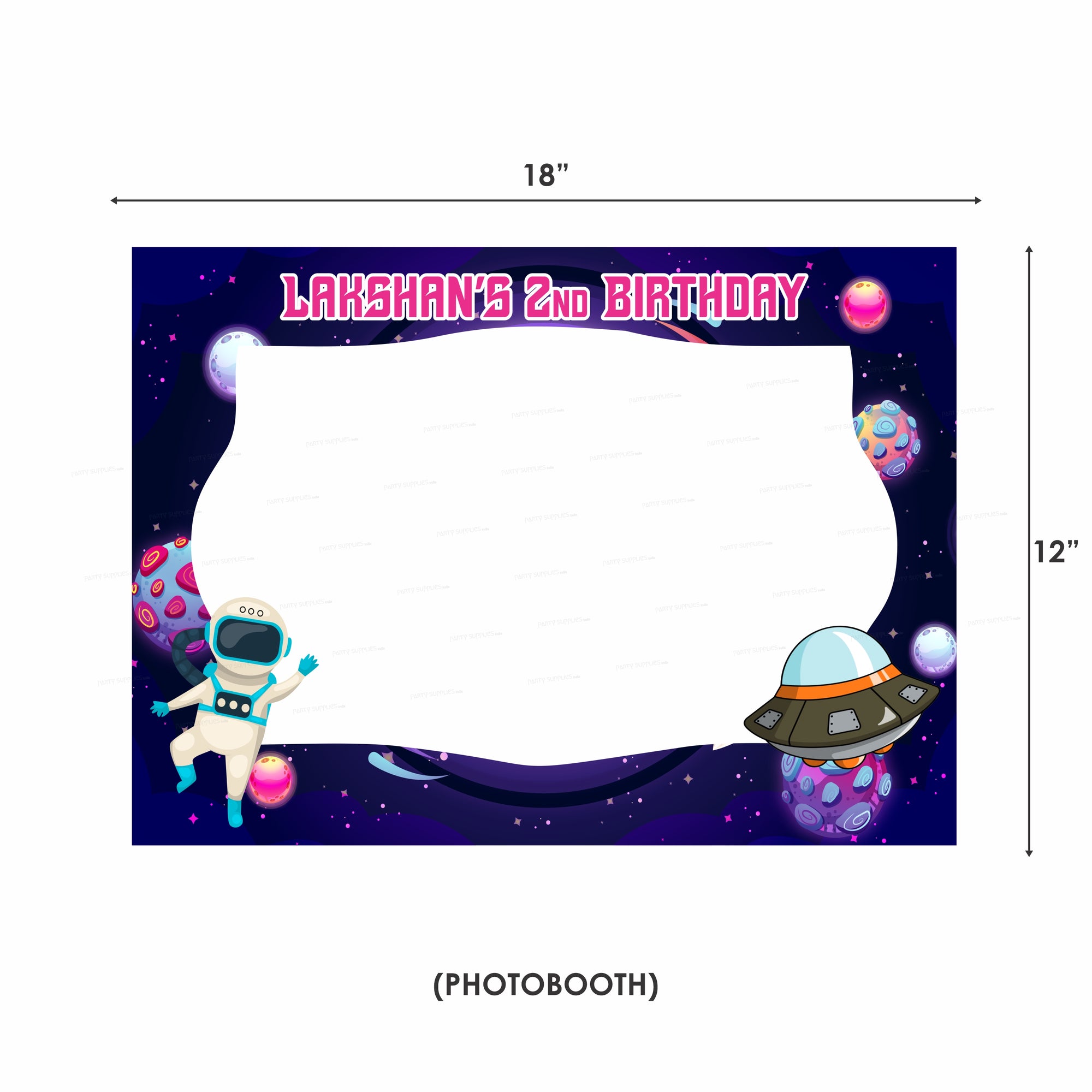 Space Theme Exclusive Kit | Birthday Party Kits Online – Party Supplies ...