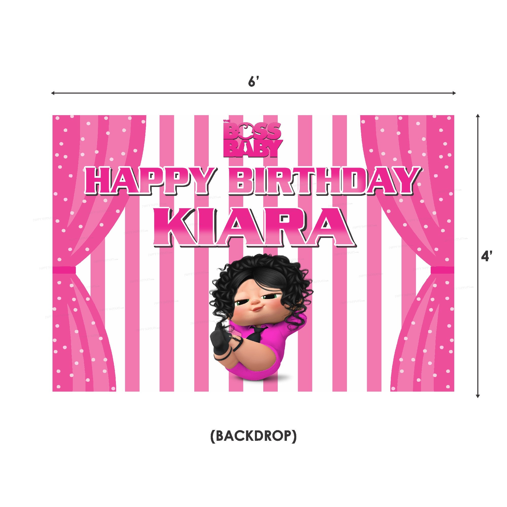 Lady Boss Baby Theme Exclusive Kit | Birthday Party Supplies Online ...