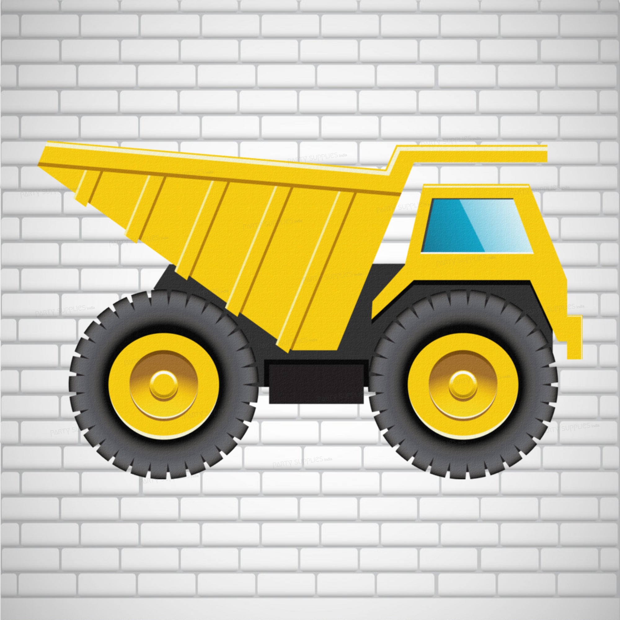Construction Theme Truck Cutout | Birthday Party Supplies Online ...