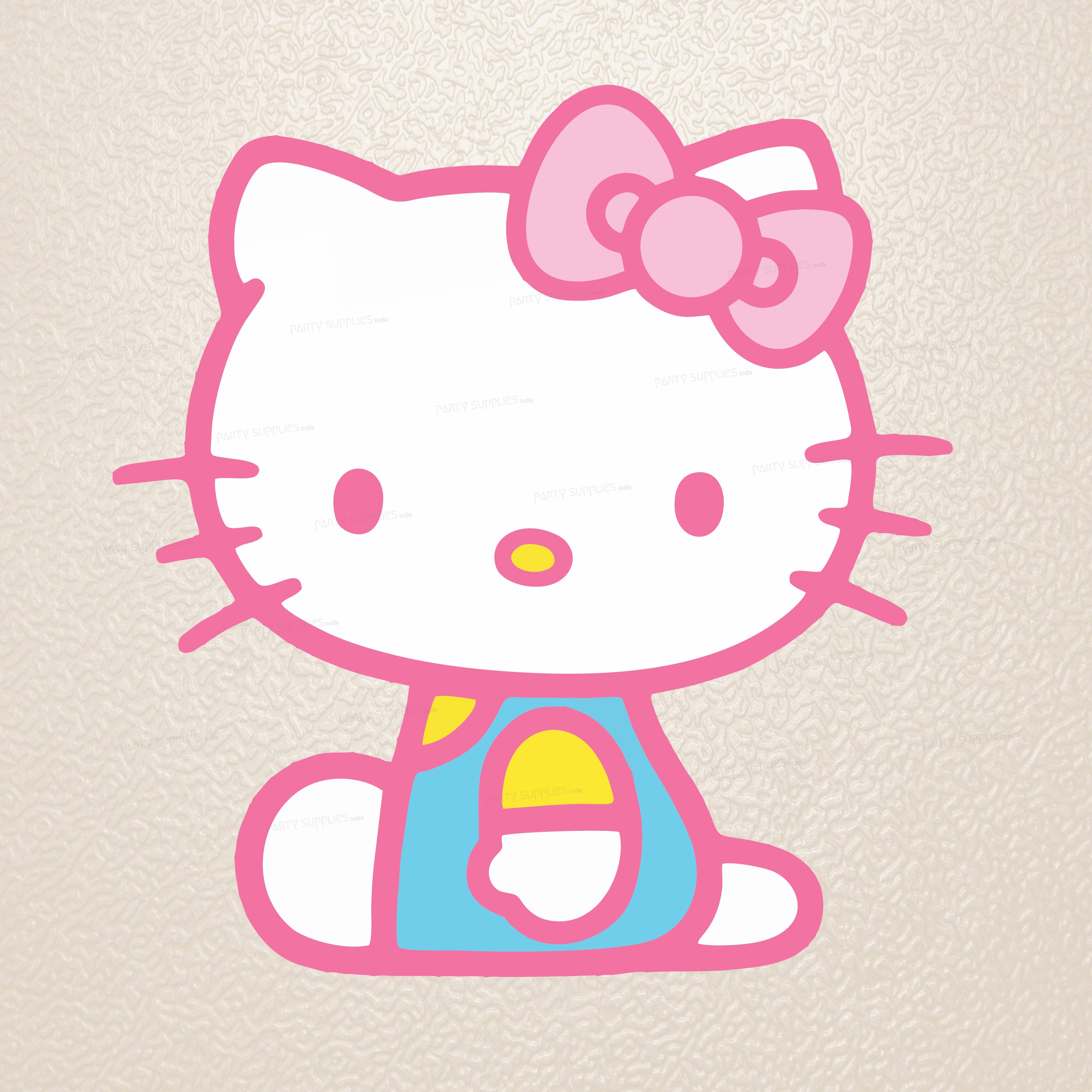 Hello Kitty Theme Sitting Cutout | Birthday Party Supplies – Party ...