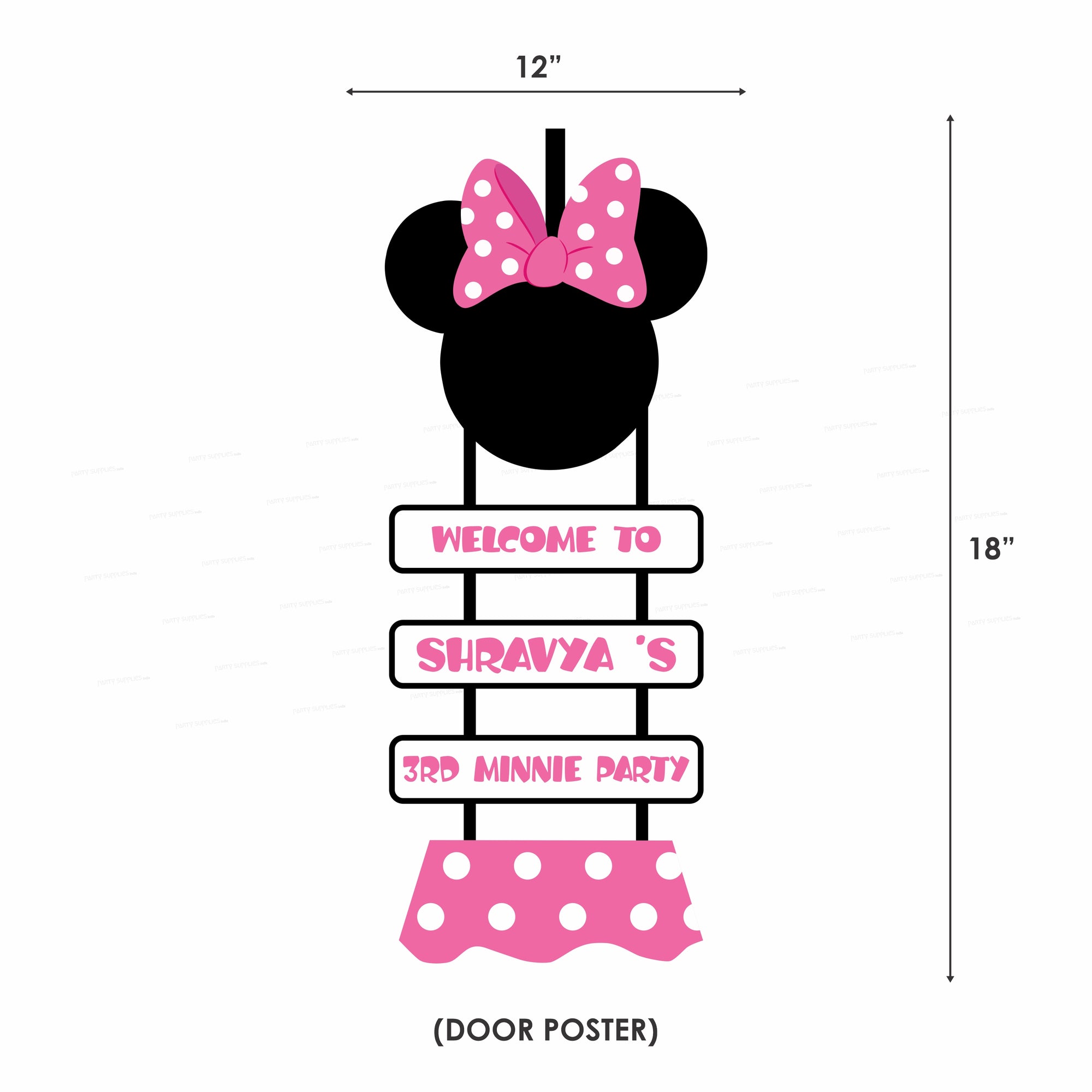 Minnie Mouse Theme Exclusive Kit | Birthday Party Kits Online – Party ...