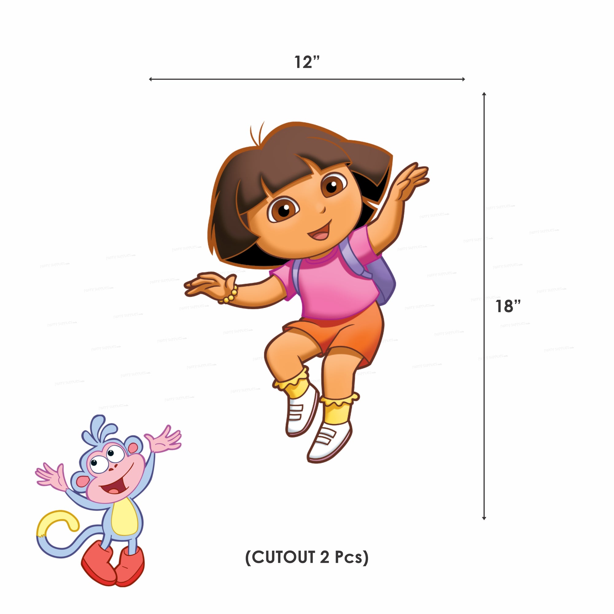 Dora The Explorer Theme Exclusive Kit | Birthday Party Supplies Online ...
