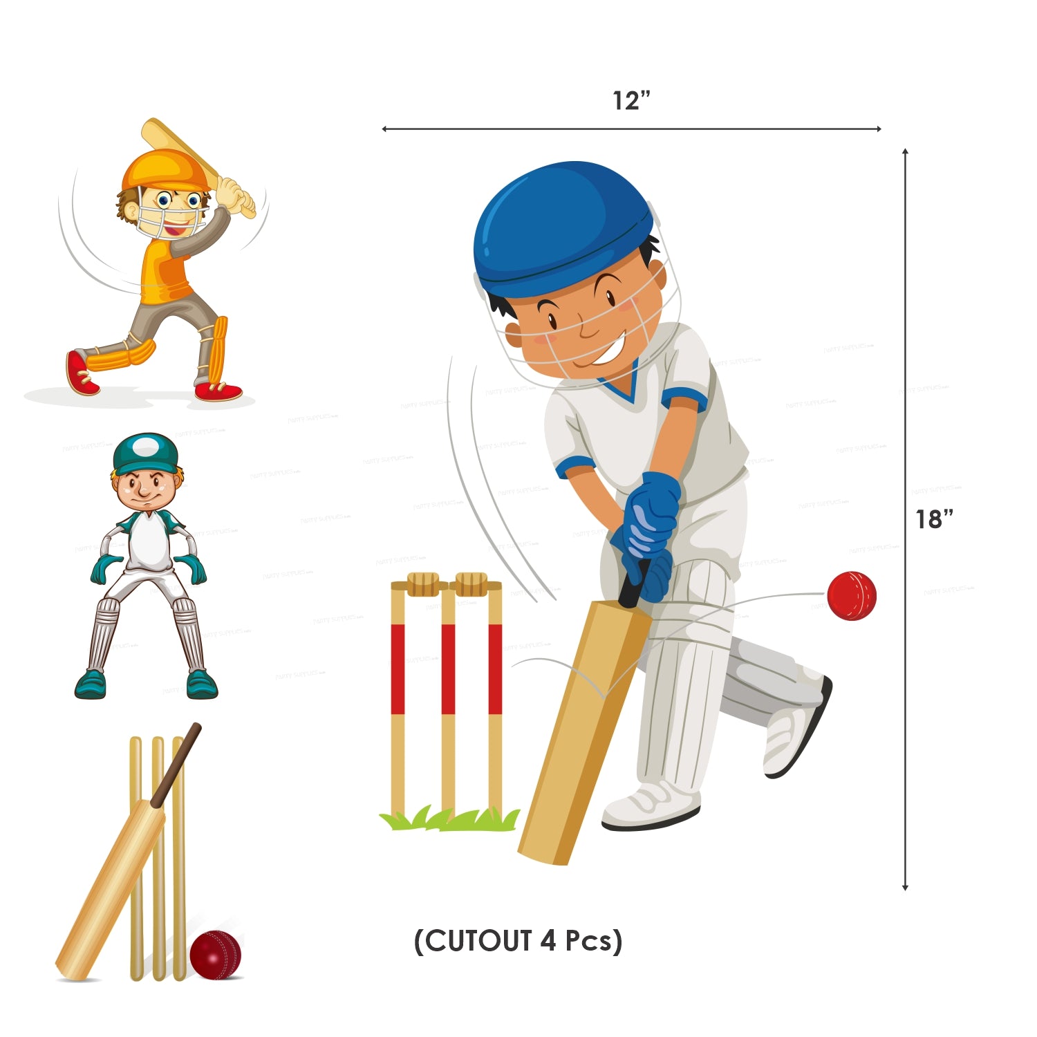 Cricket Theme Classic Kit | Birthday Party Supplies Online – Party ...