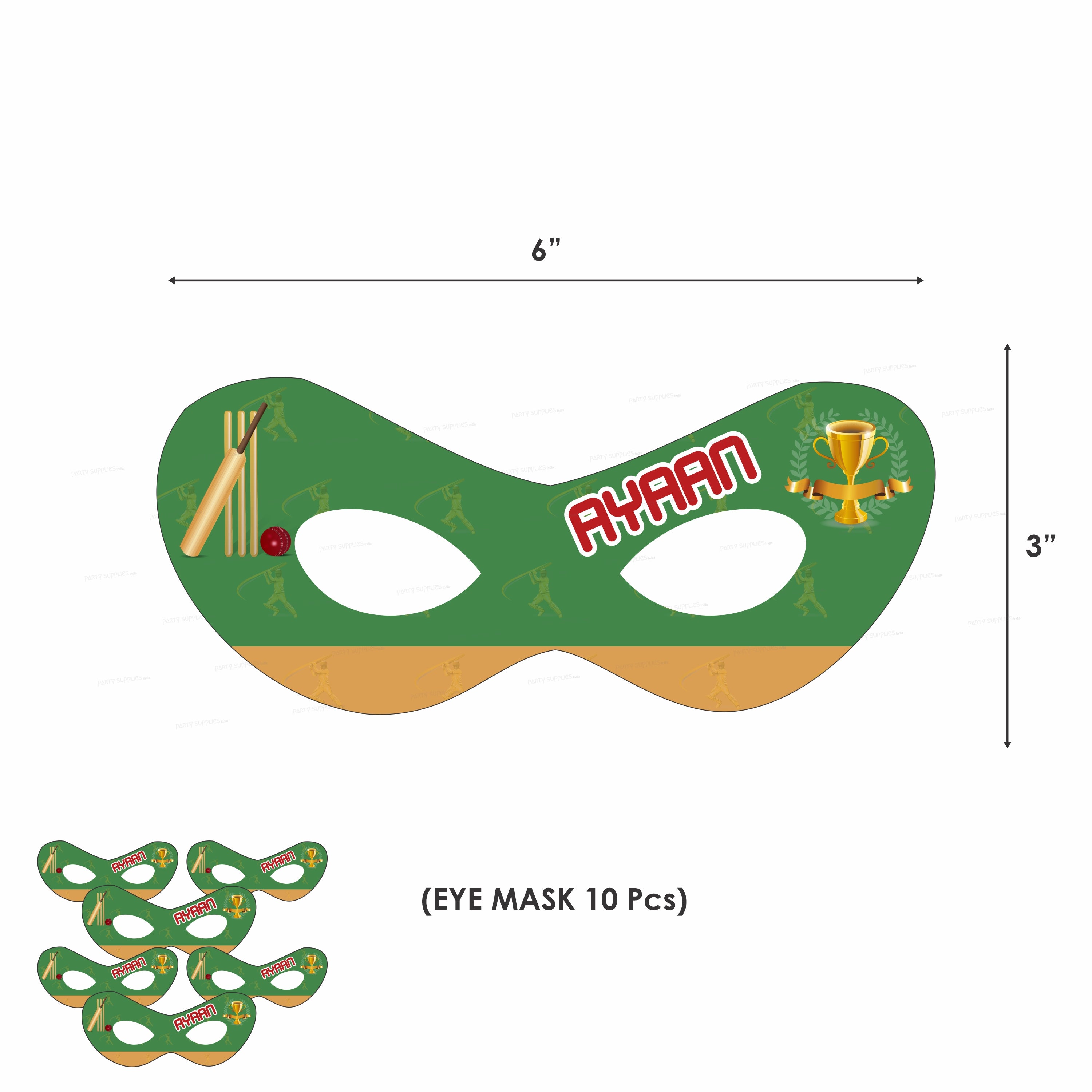 Cricket Theme Exclusive Kit | Customized Birthday Party Decorations ...