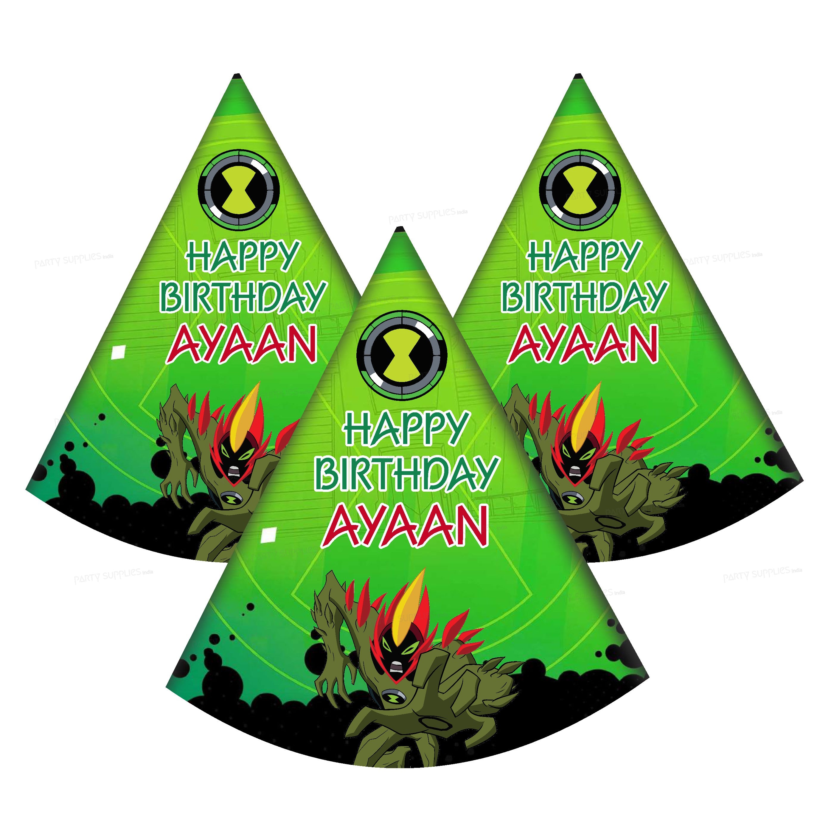 PSI Ben 10 Theme Hat | Birthday Party Supplies Online – Party Supplies ...