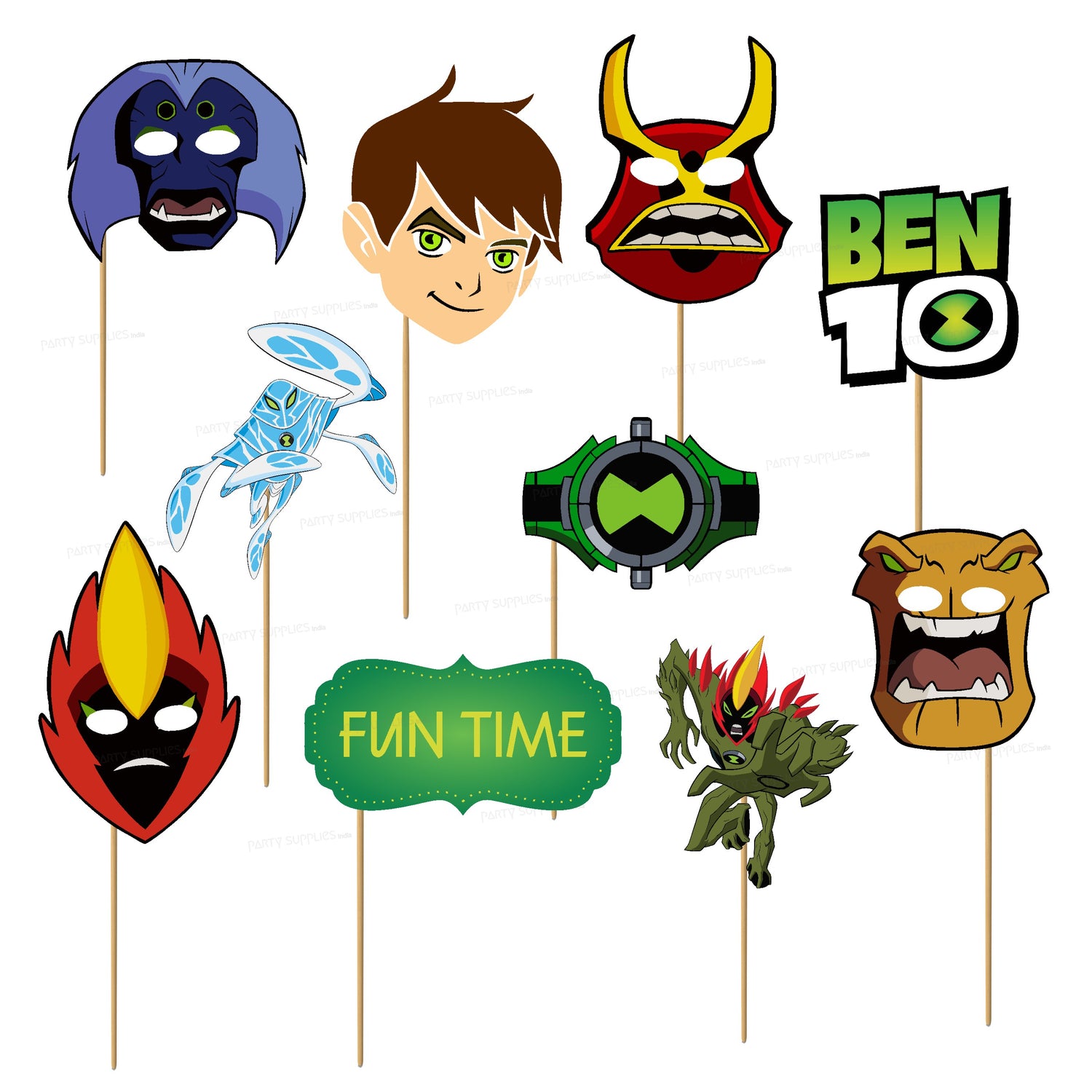PSI Ben 10 Theme Props | Birthday Party Decorations Online – Party ...