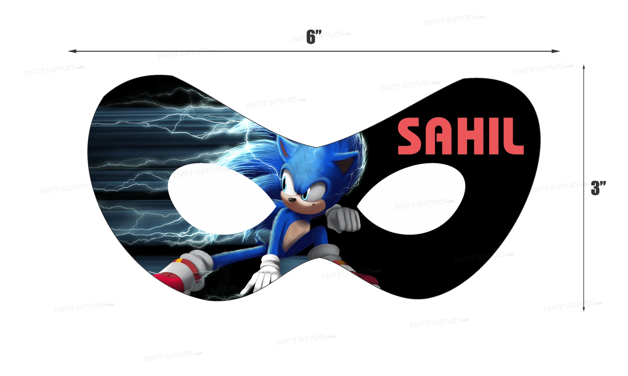 PSI Sonic the Hedgehog Theme Eye Mask | Party supplies online – Party ...