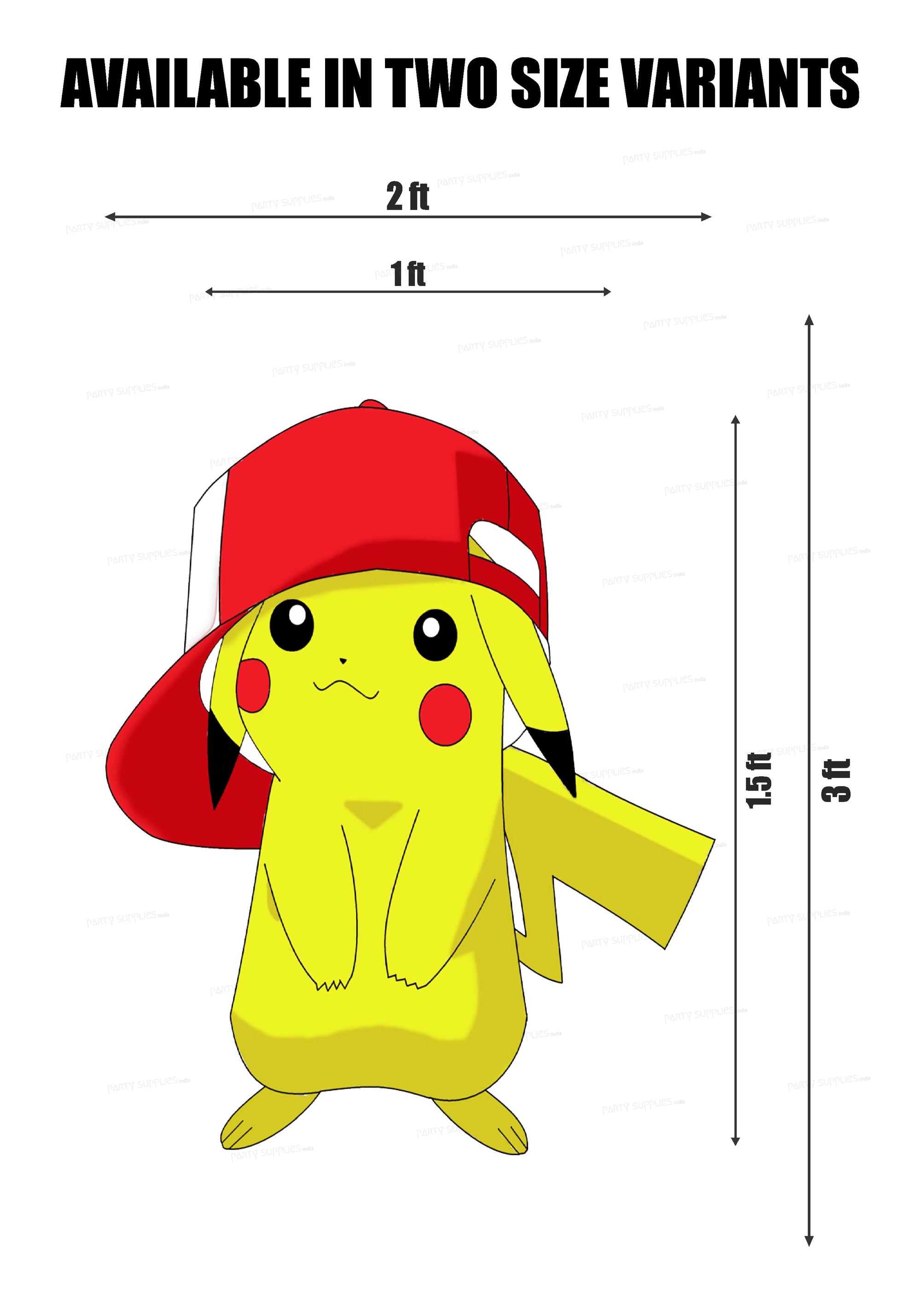 PSI Pokemon Theme Cutout- 05 | Personalized party supplies Online ...
