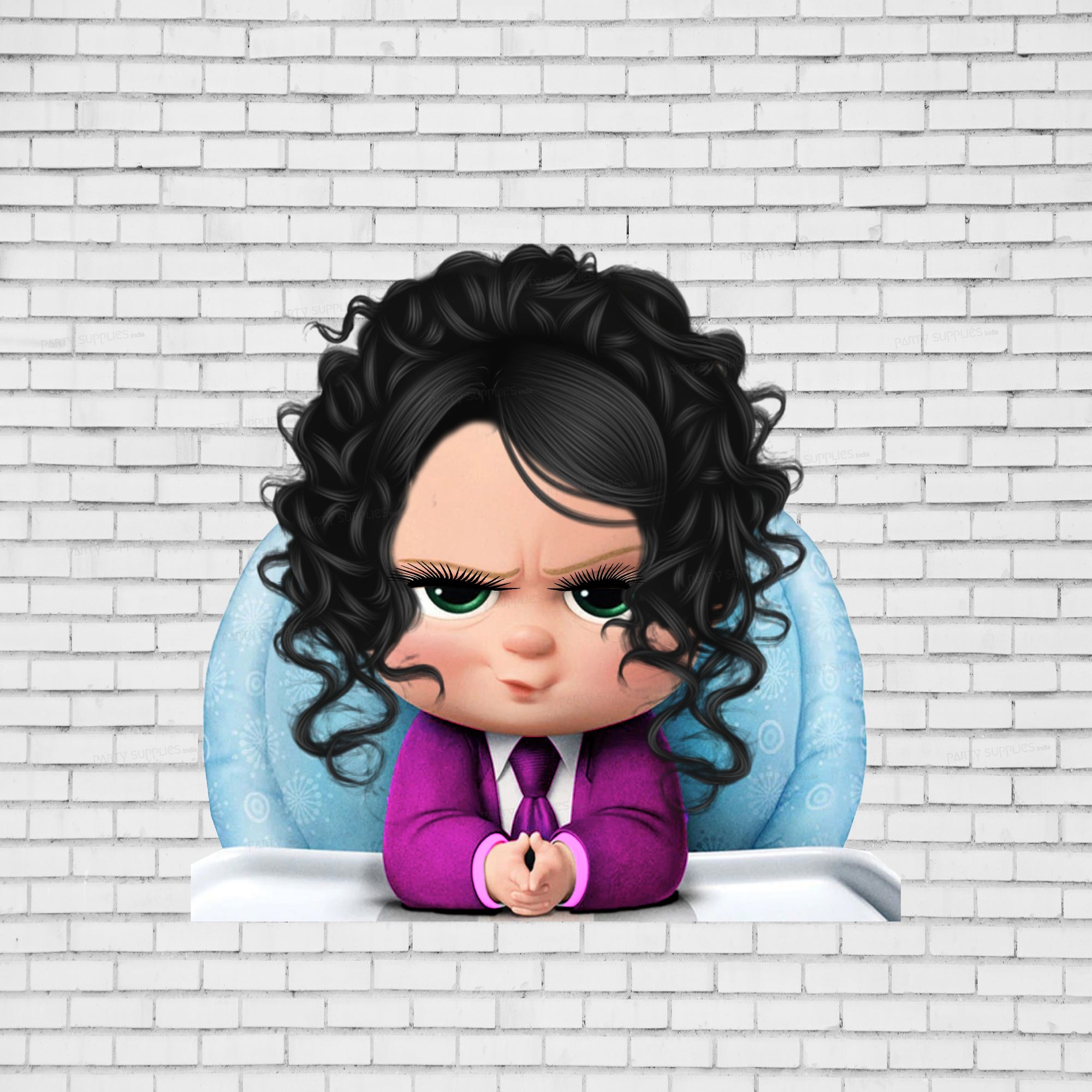 Lady Boss Baby Starring Cutout | Party Supplies India Online