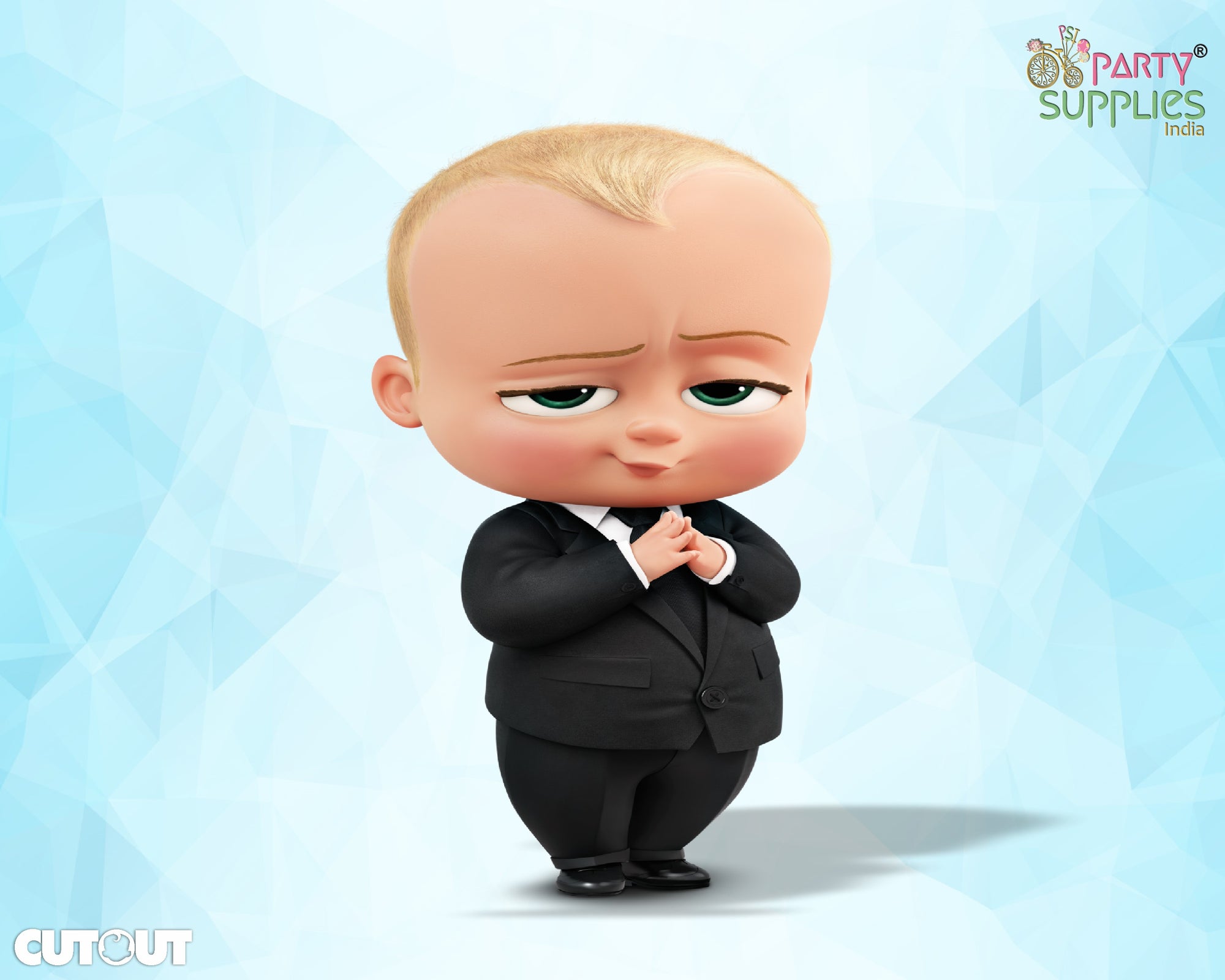Boss Baby Theme Cute Look Cutout | Birthday Party Decorations Online ...