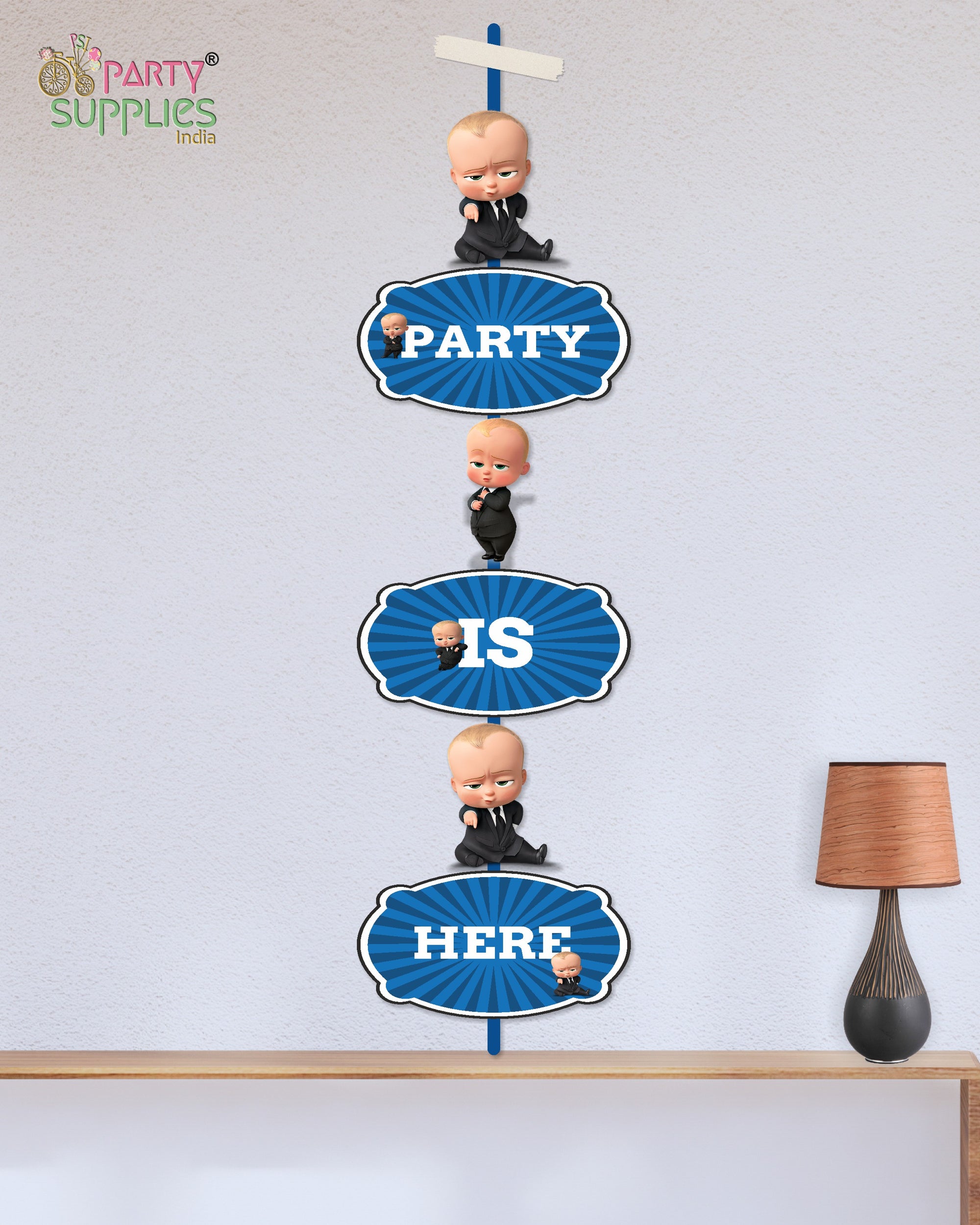 Boss Baby Theme Welcome Board | Personalized Party Supplies – Party ...