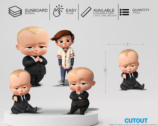 Boss Baby Personalized Theme Combo Kits for Birthdays | Party Supplies ...