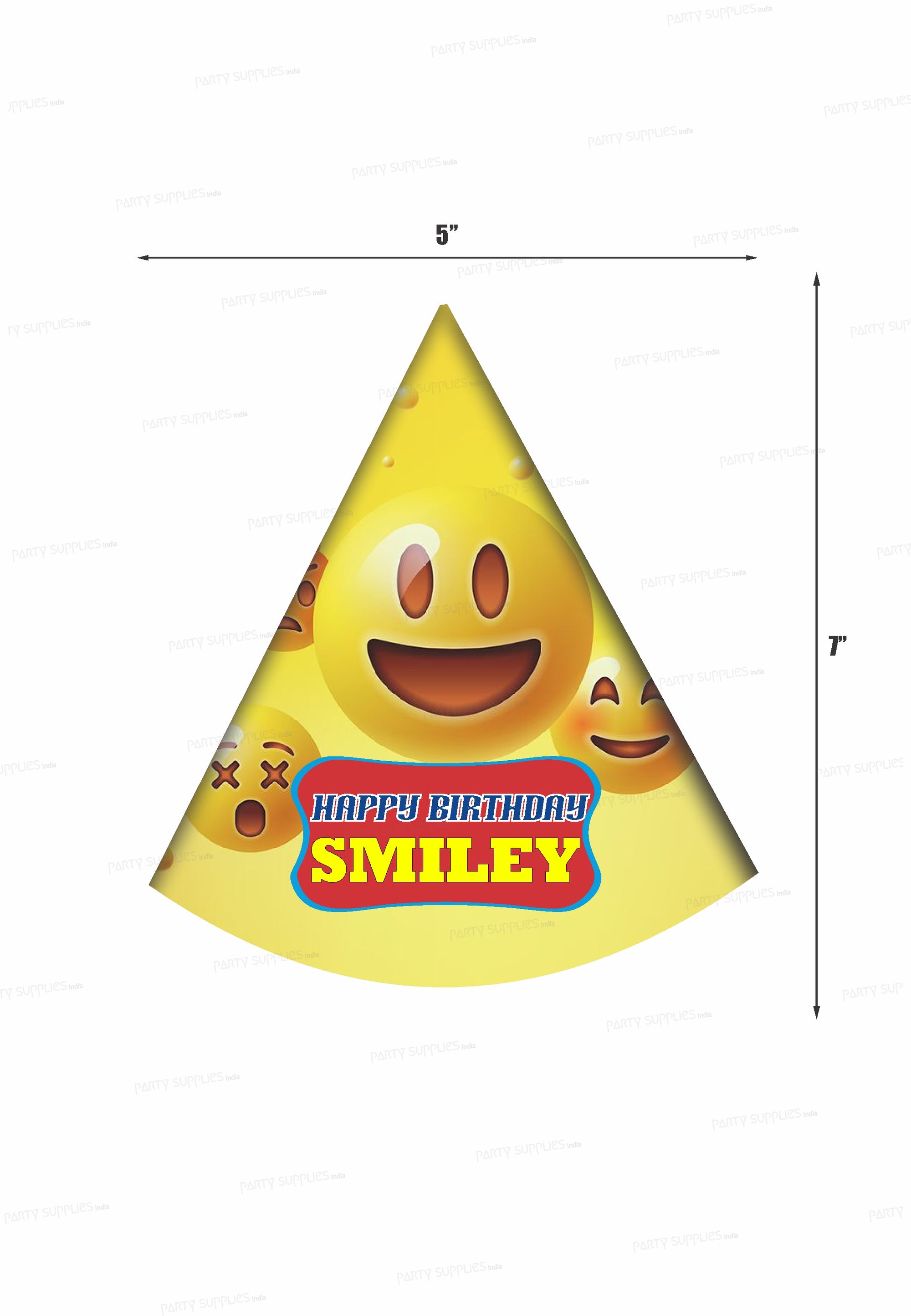 PSI Emoji Theme Personalized Hat | Kids birthday party – Party Supplies ...