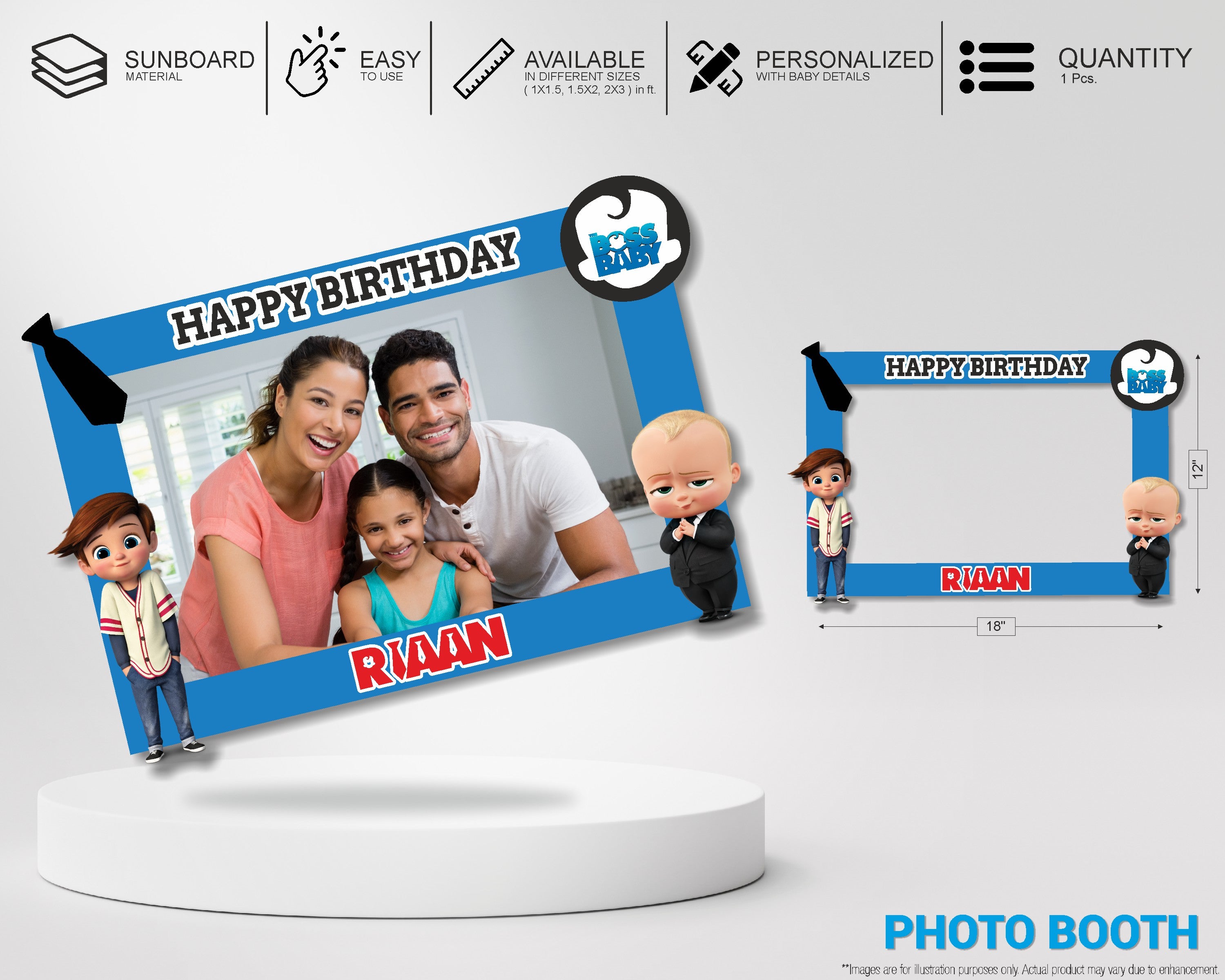 Boss Baby Theme Exclusive Kit | Kids Birthday Party Kits Online – Party ...