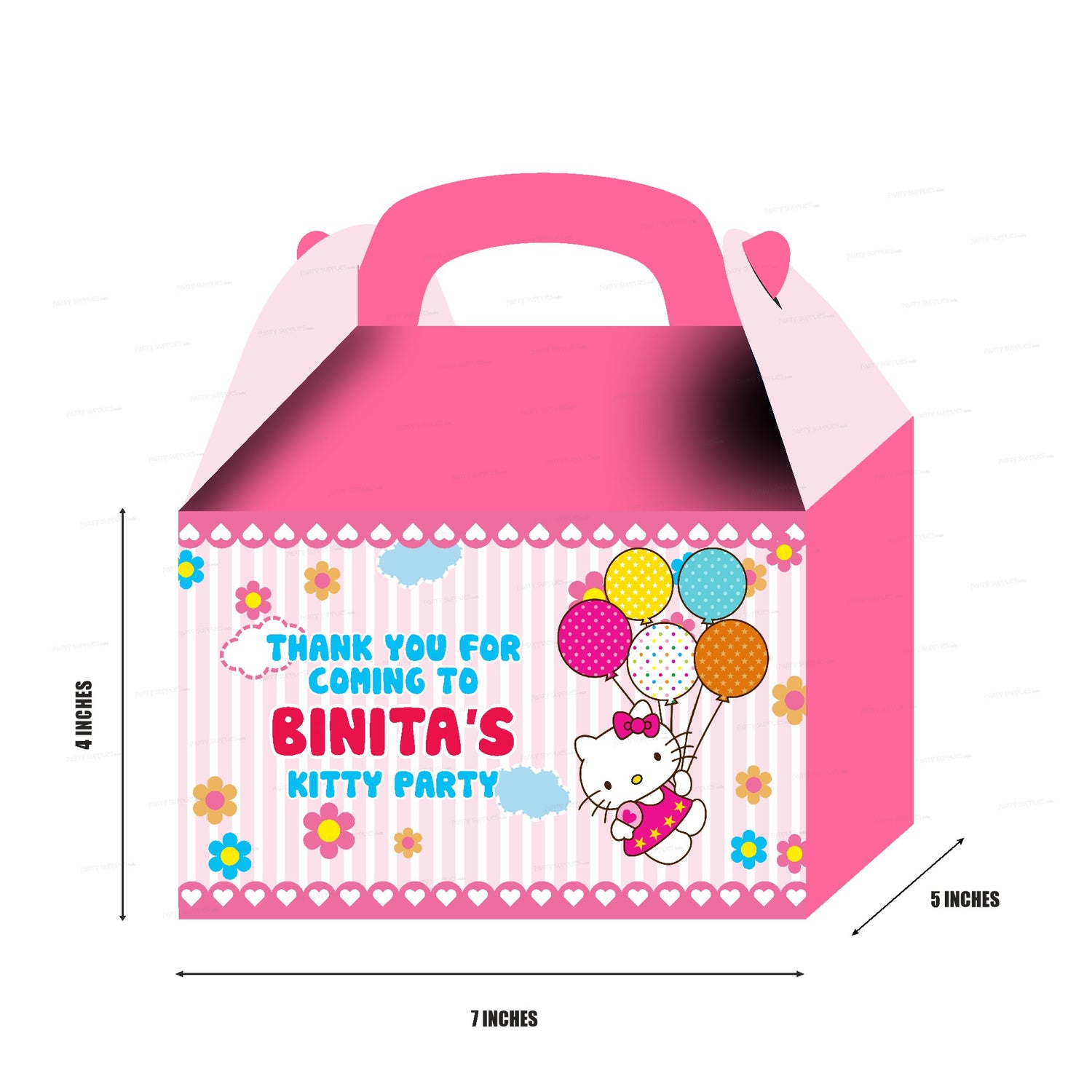 PSI Hello Kitty theme Goodie Return Gift Boxes | Party Supplies India
