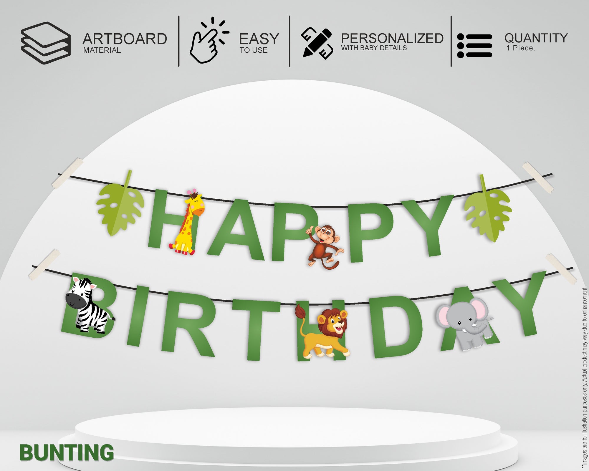 Jungle Theme Preferred Kit | Birthday Party Supplies Online – Party ...