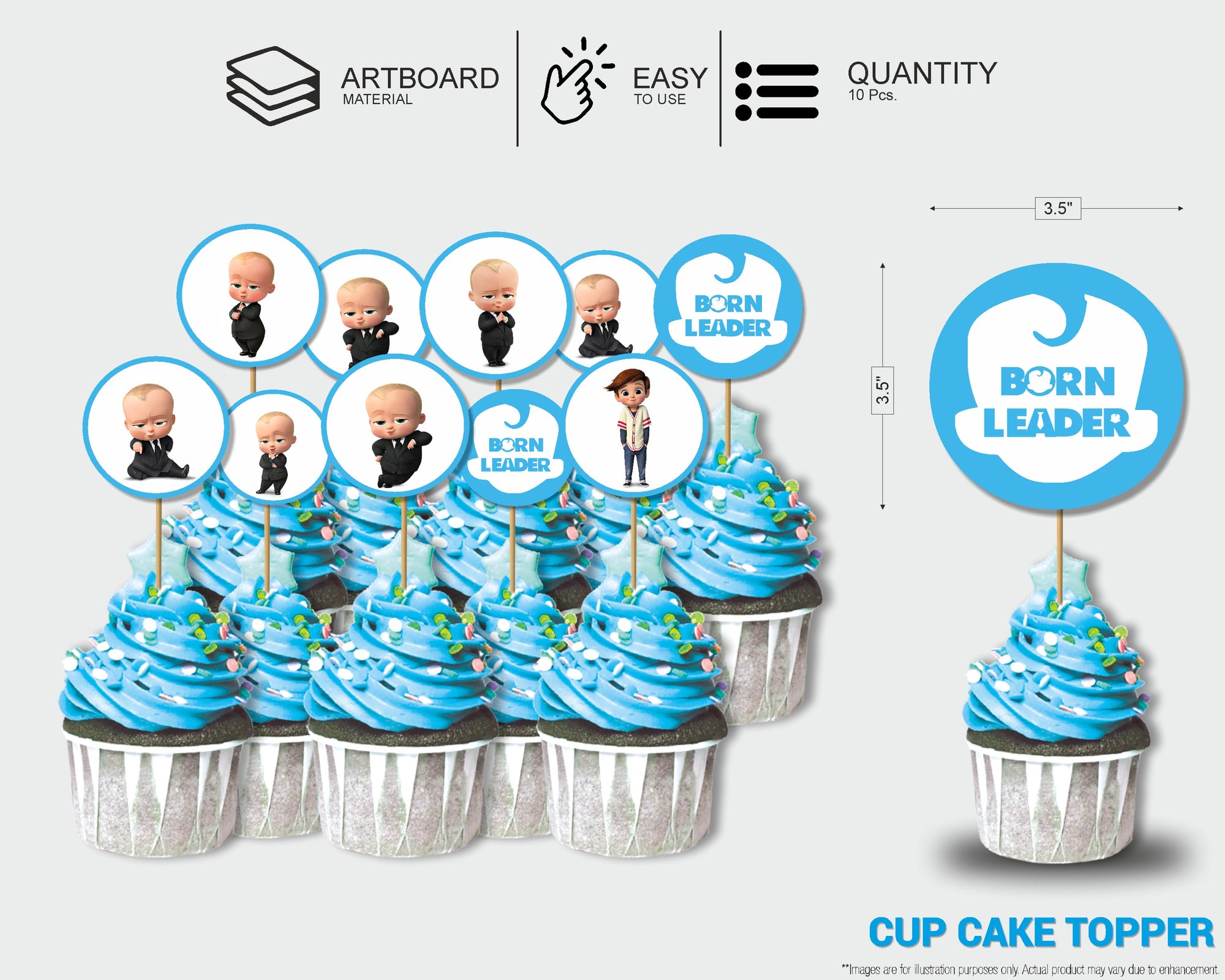 Boss Baby Theme Preferred Kit | Party Supplies India Online