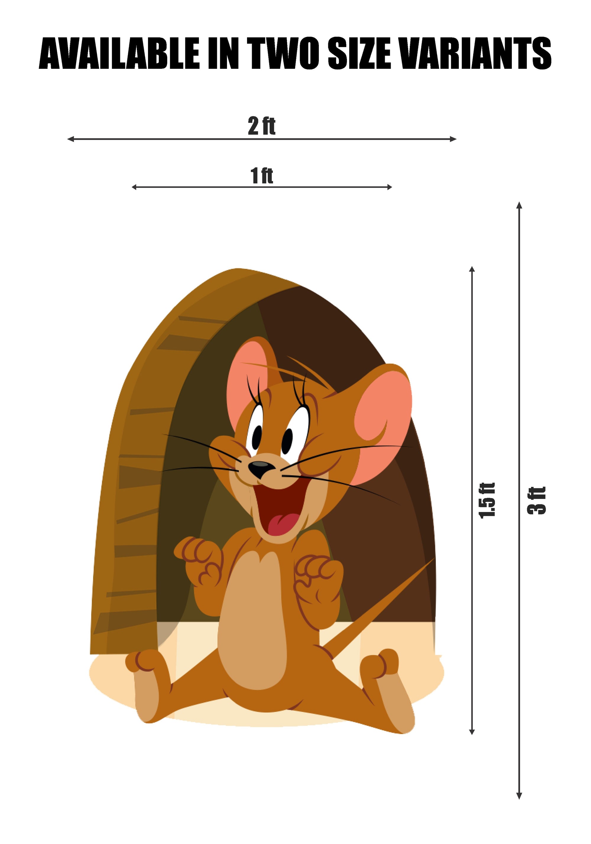 Tom & Jerry Theme Jerry Laughing Cutout | Birthday Party Supplies ...