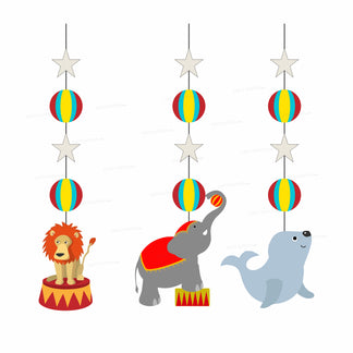 Circus Personalized Theme Combo Kits for Birthdays | Party Supplies ...