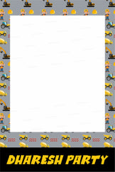 Construction Personalized Theme Combo Kits for Birthdays | Party Theme ...